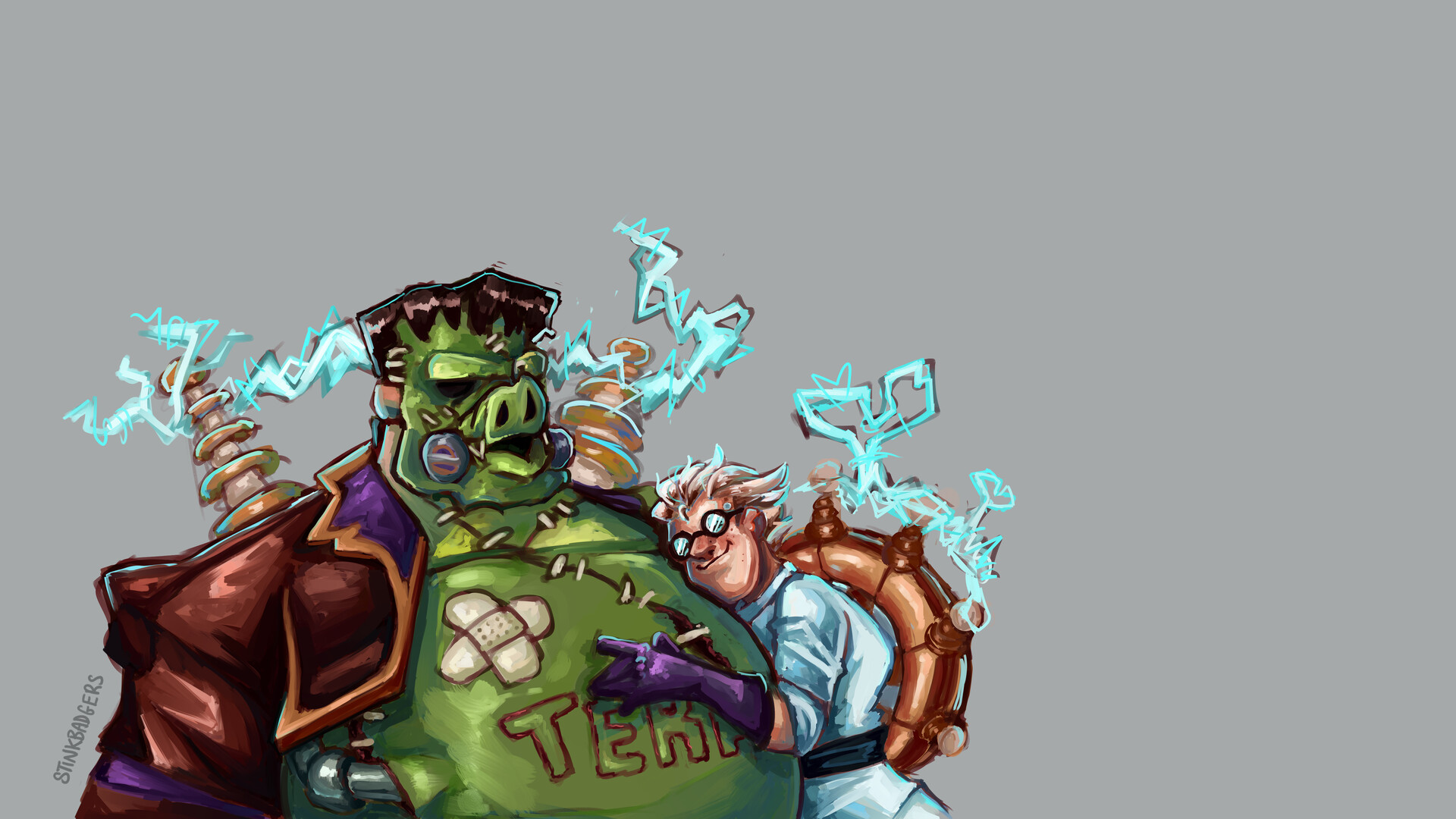 ArtStation - Junkenstein's Monster