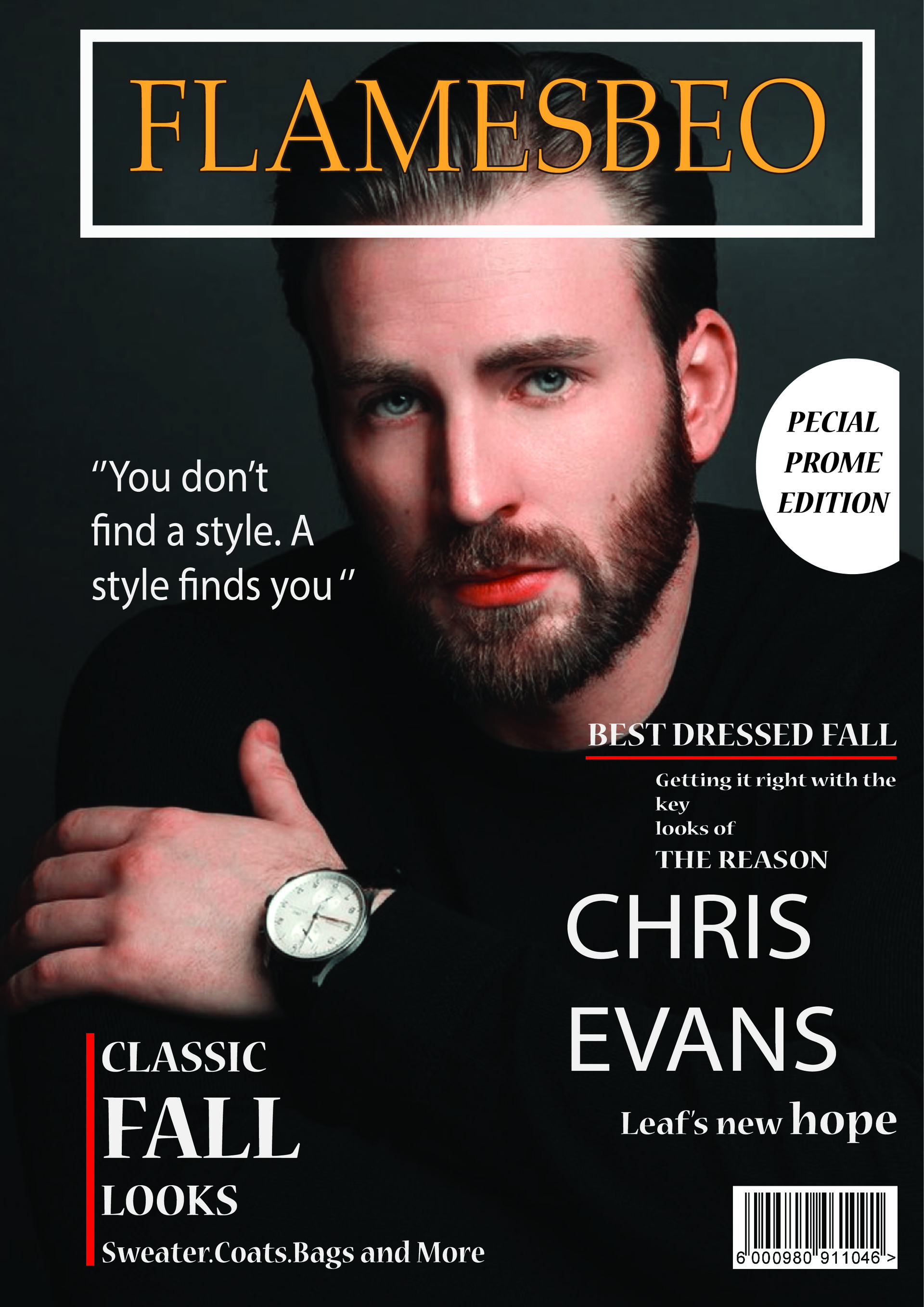 ArtStation - Magazine cover design.