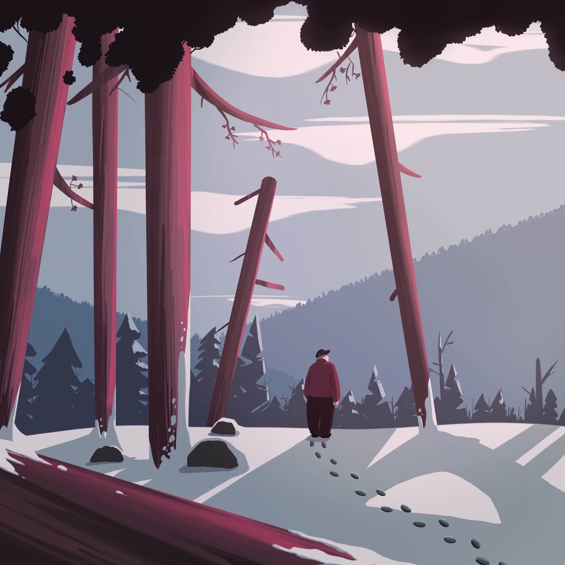 ArtStation - SNOW BG