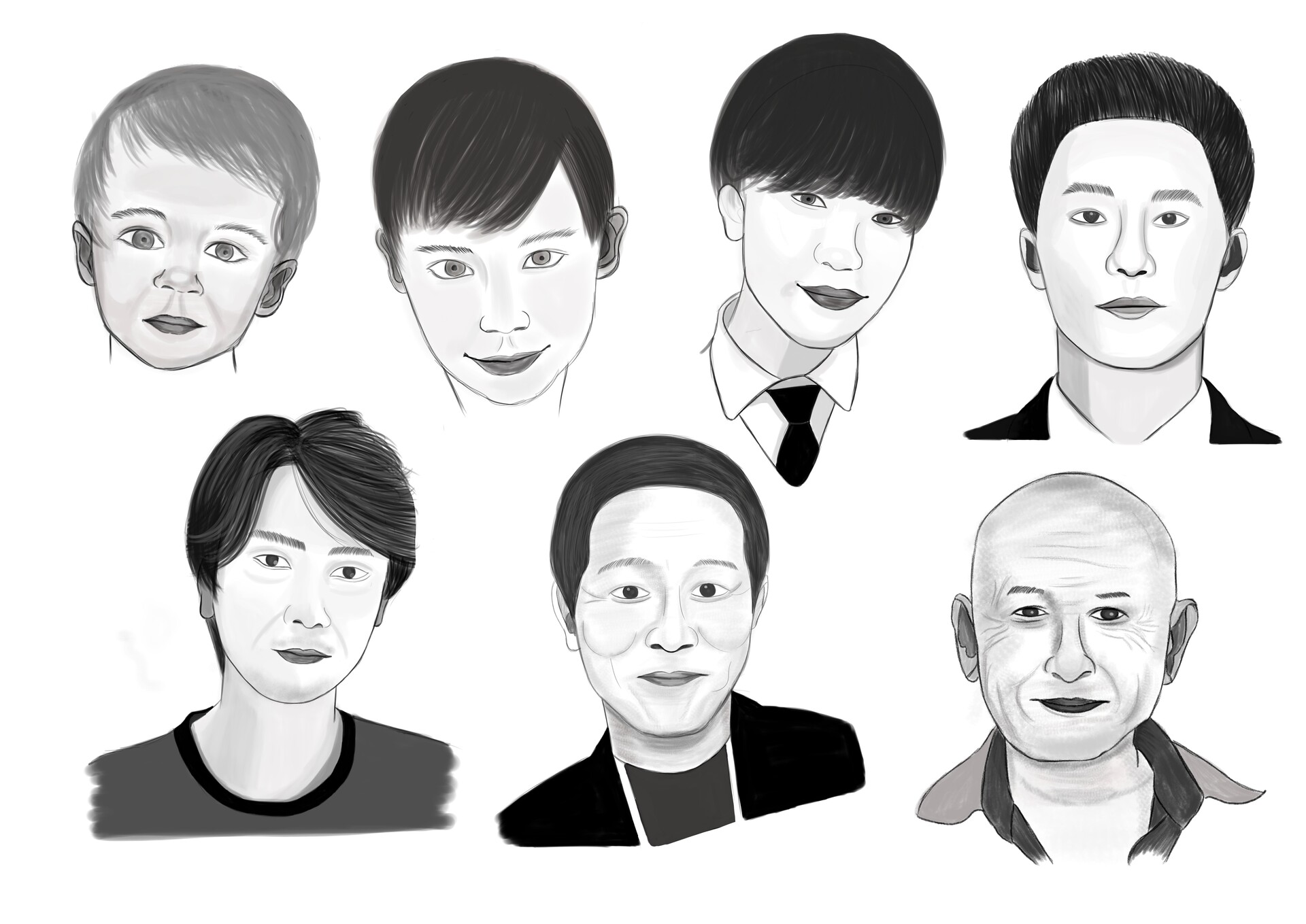 ArtStation - 2D realist drawing