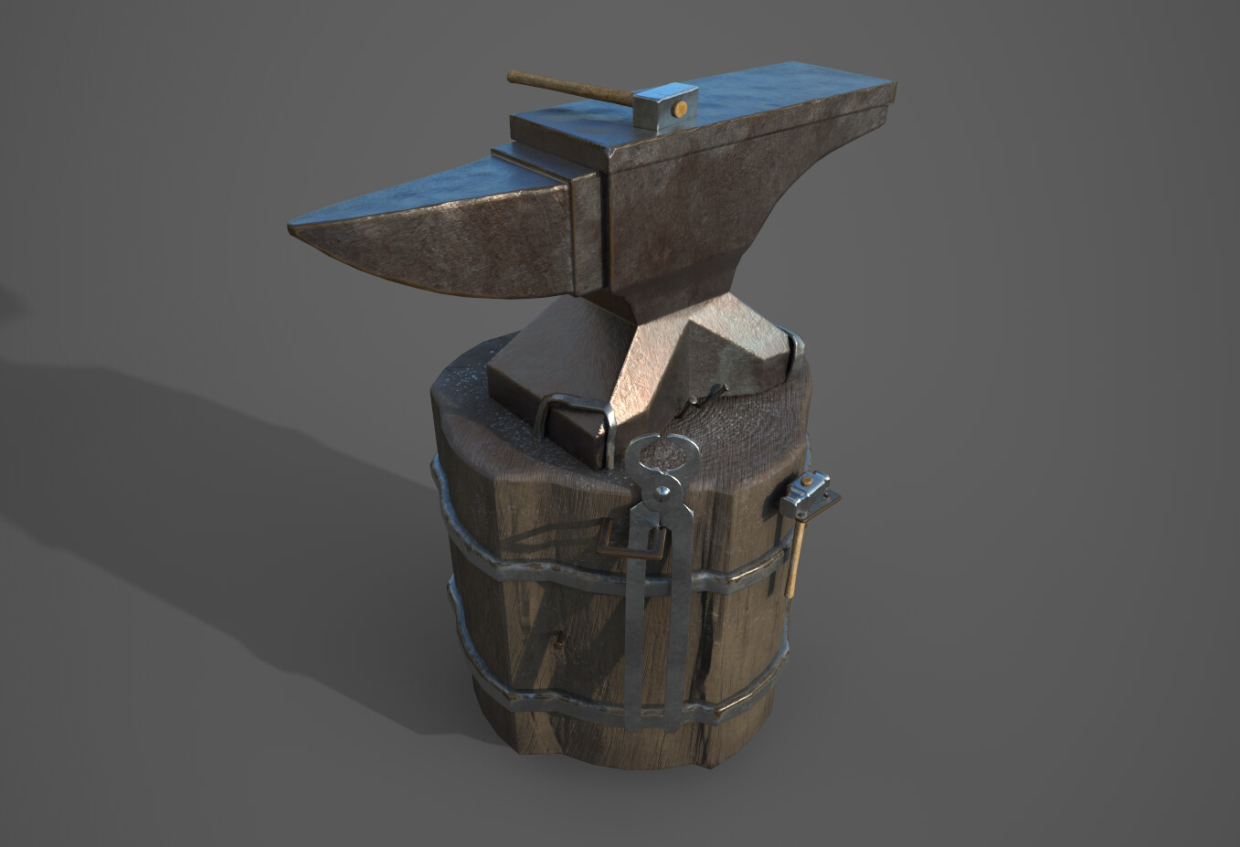 ArtStation - Medieval Anvil