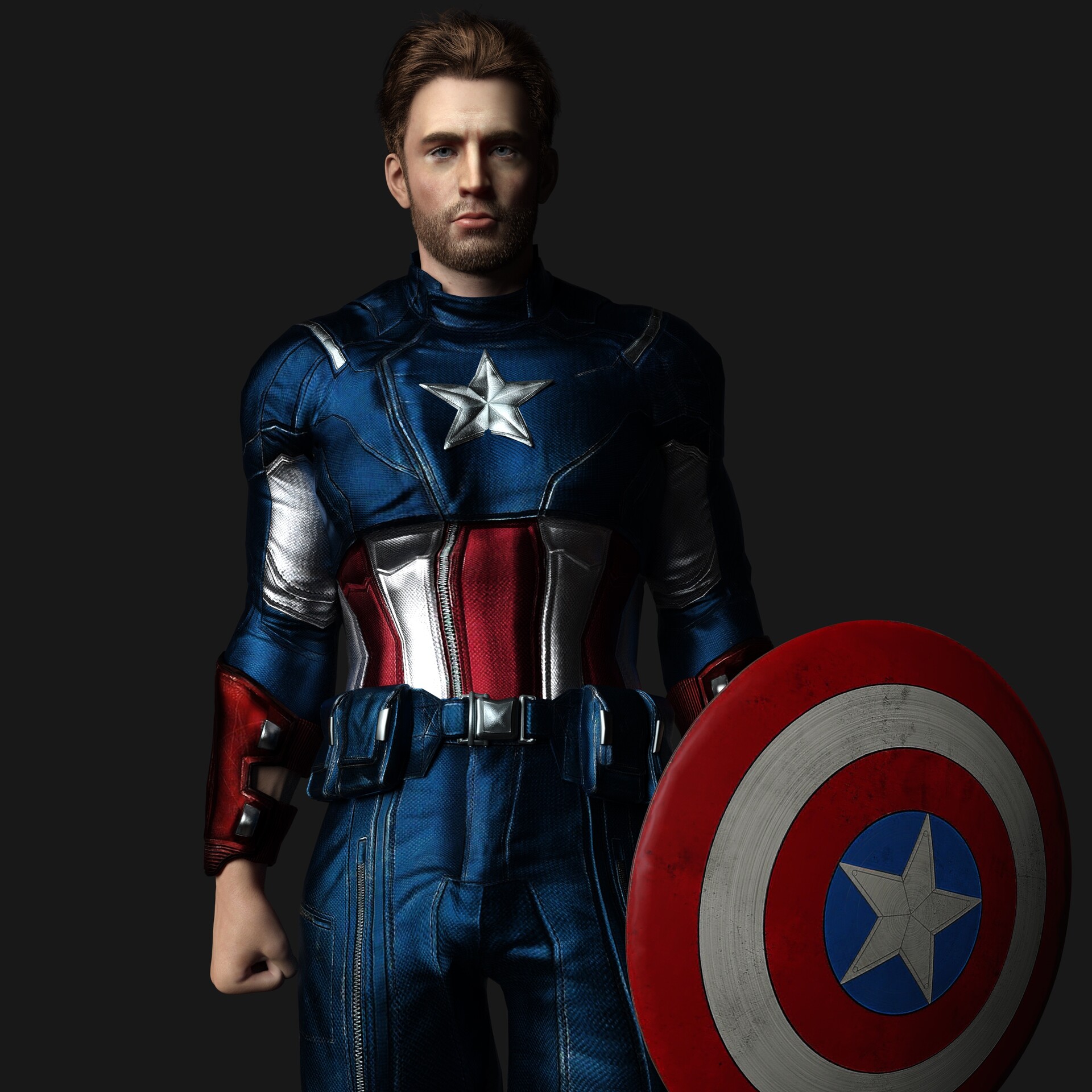 ArtStation - Captain America