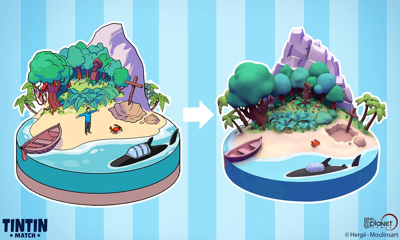 Paul Filippow - Tintin Match Map Concepts