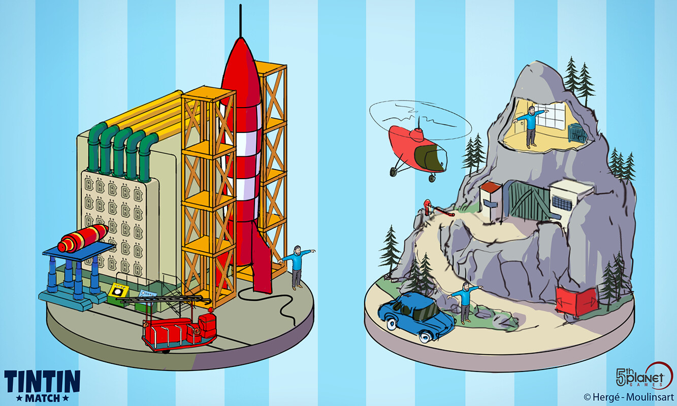 Paul Filippow - Tintin Match Map Concepts