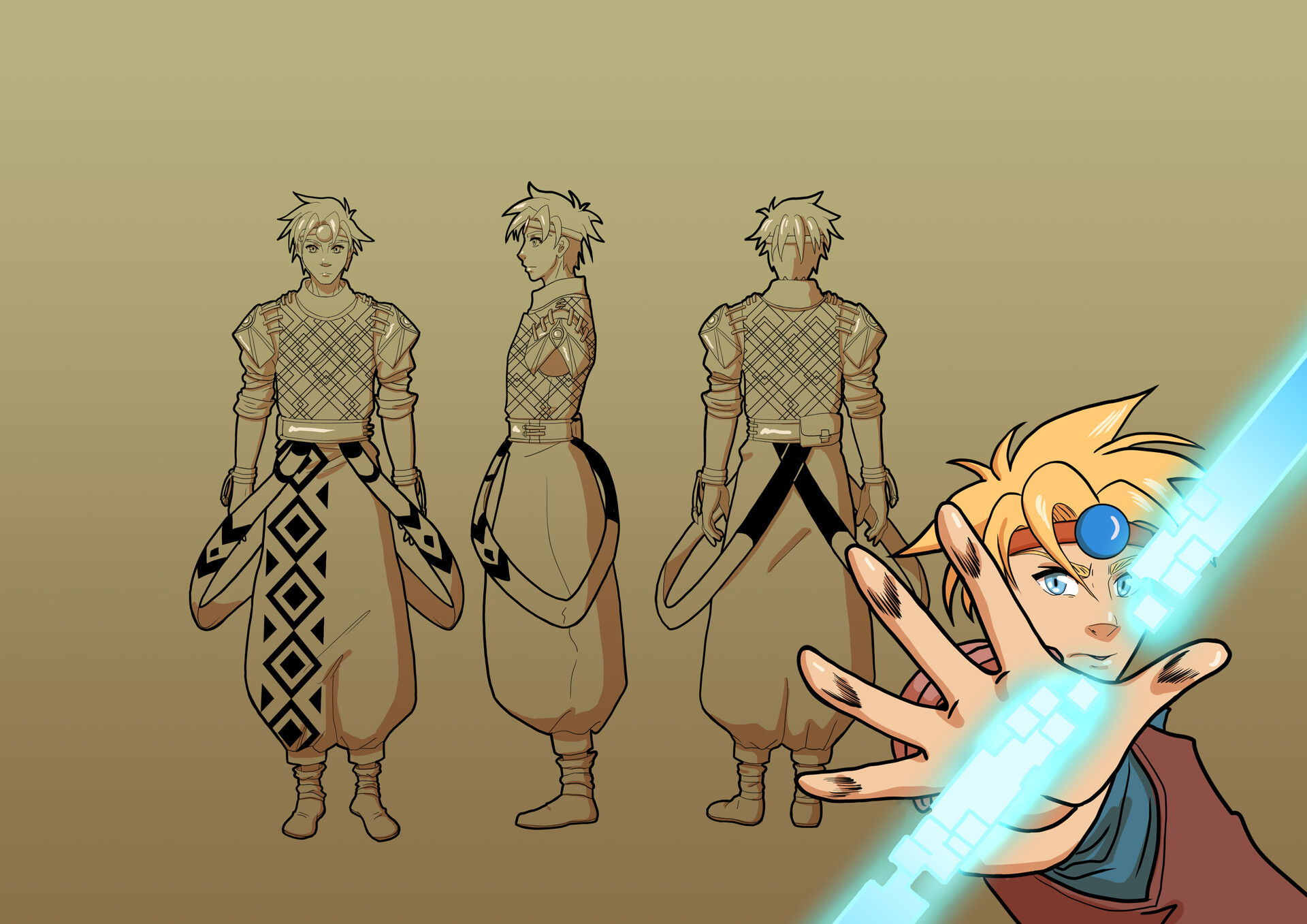 ArtStation - Terranigma Remake Concept