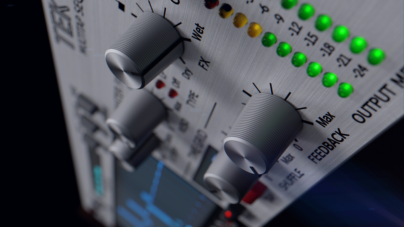 ArtStation - 3D GUI visualisation - Tekturon D16