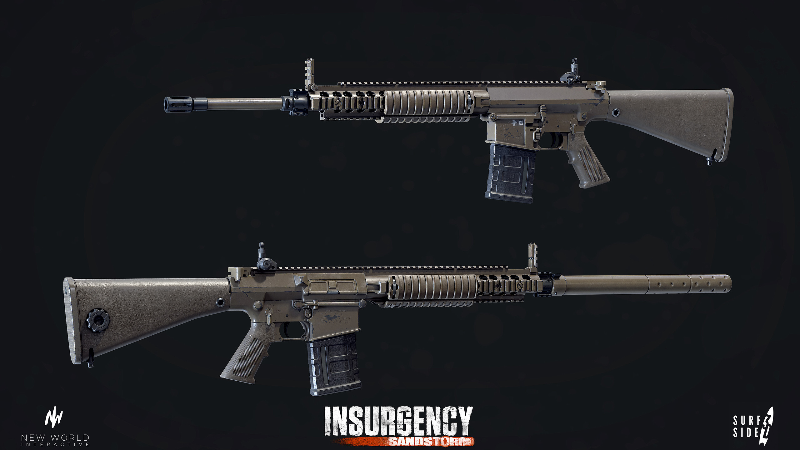 Carabine M110 3D Model M110 Sniper Rifle VR / AR / Low Poly | CGTrader