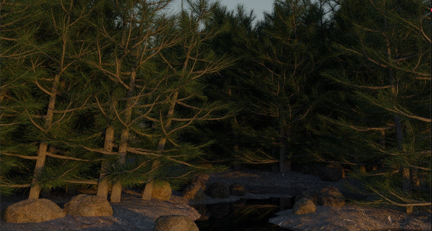 ArtStation - Pine Forest