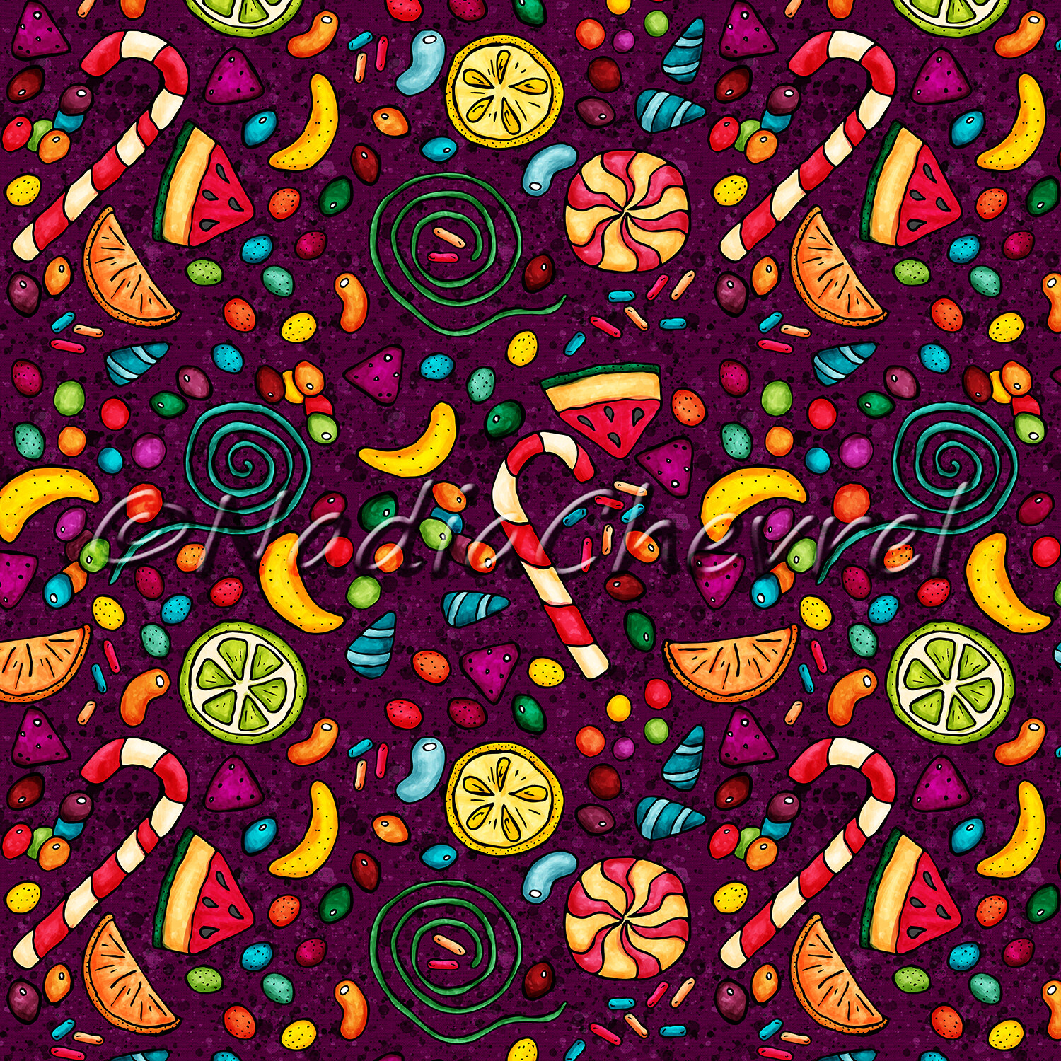 ArtStation - Candy surface pattern