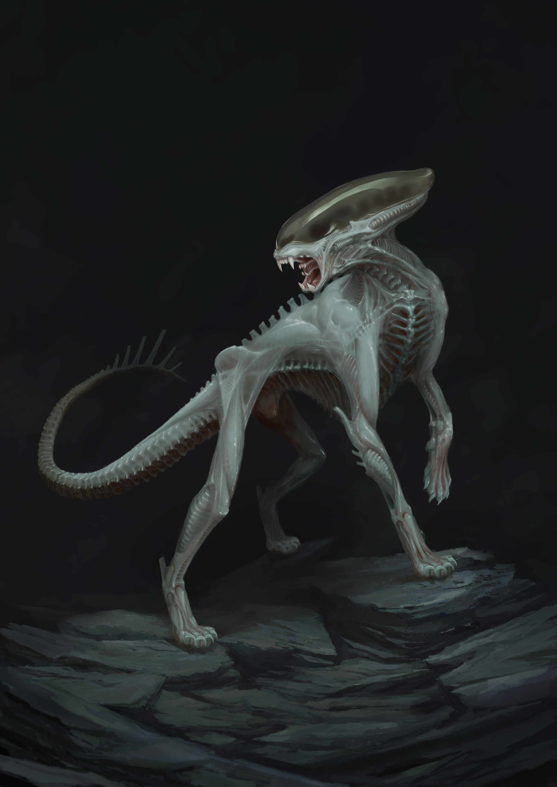 ArtStation - xénomorph tiger