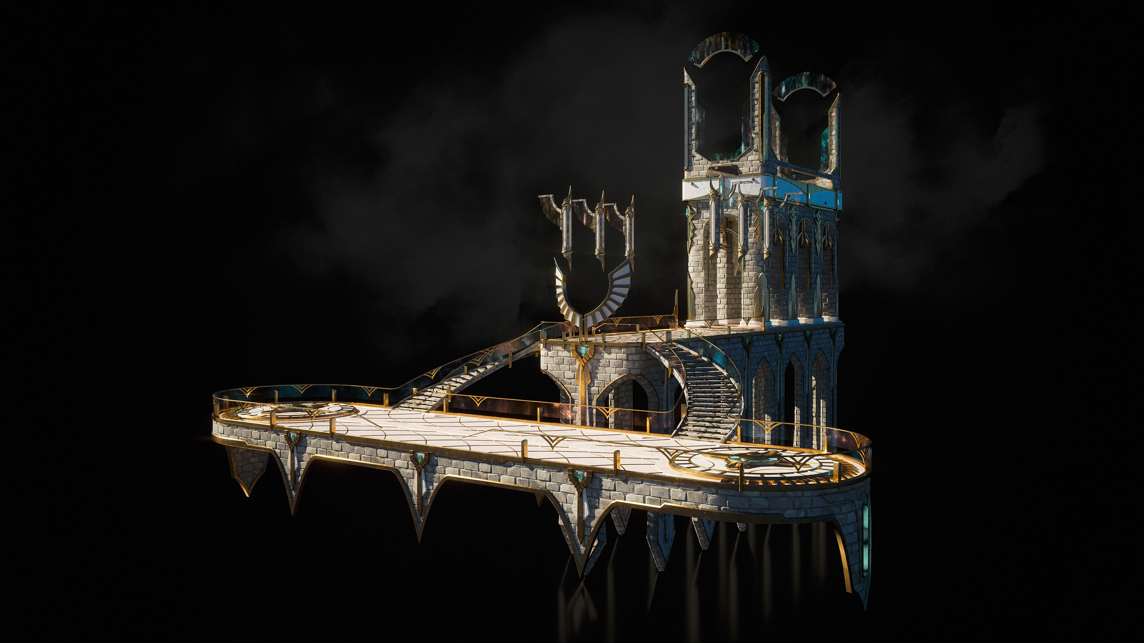 KitBash3D - ELYSIUM - 3D ASSET KIT