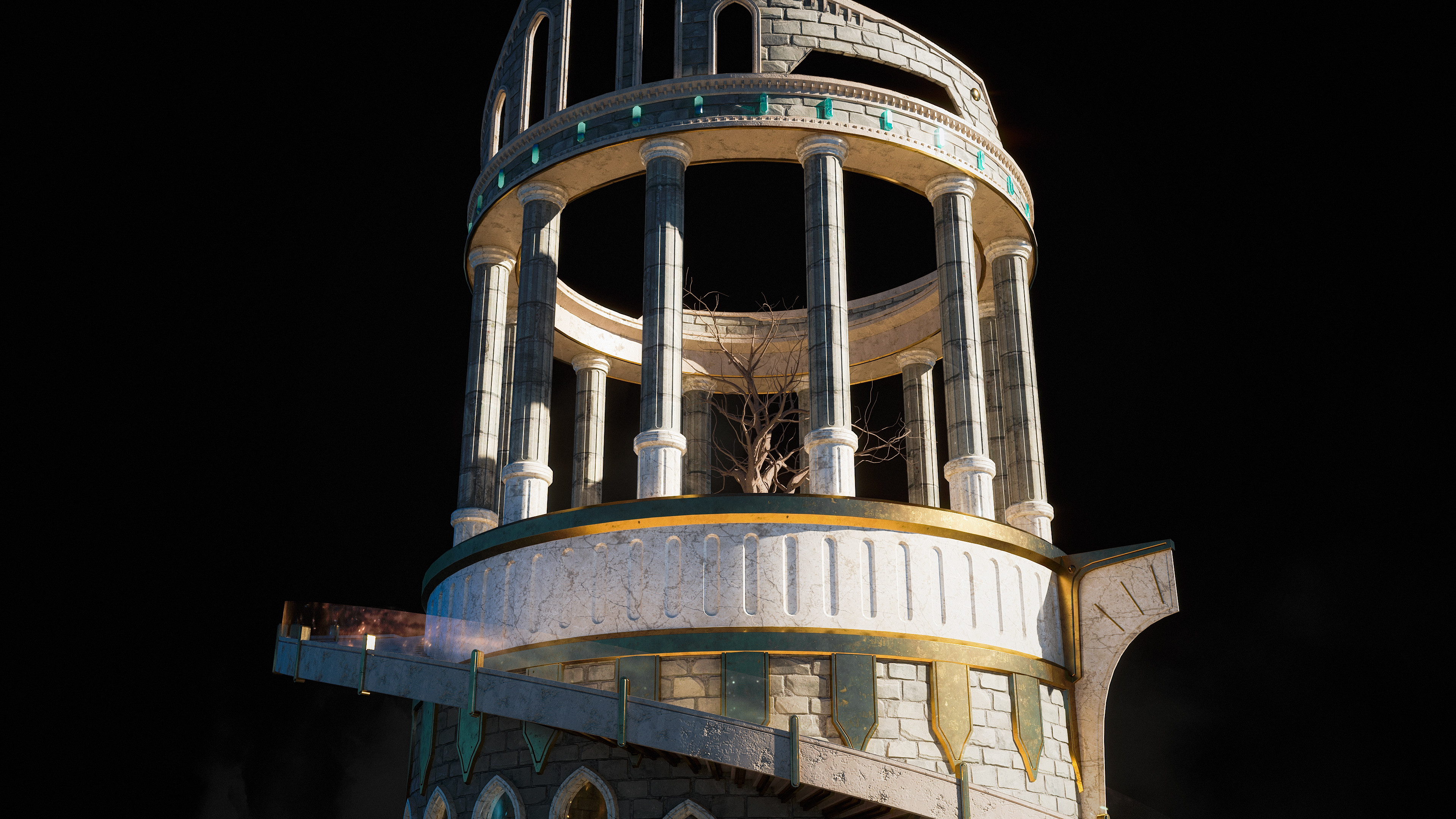 KitBash3D - ELYSIUM - 3D ASSET KIT