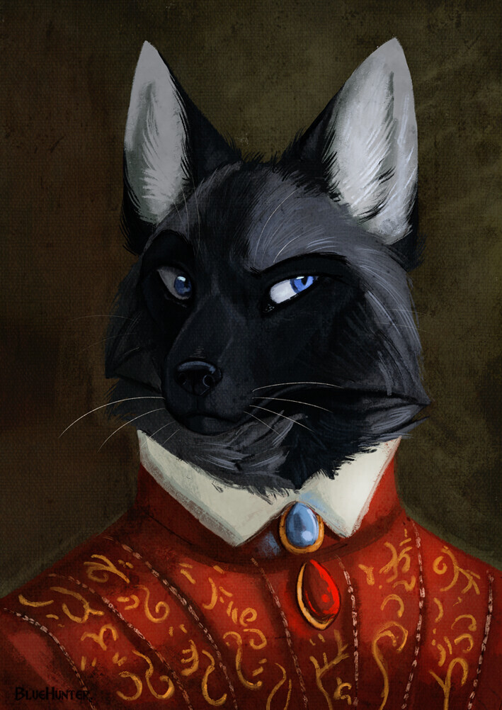 ArtStation - Painting - Royal Fox