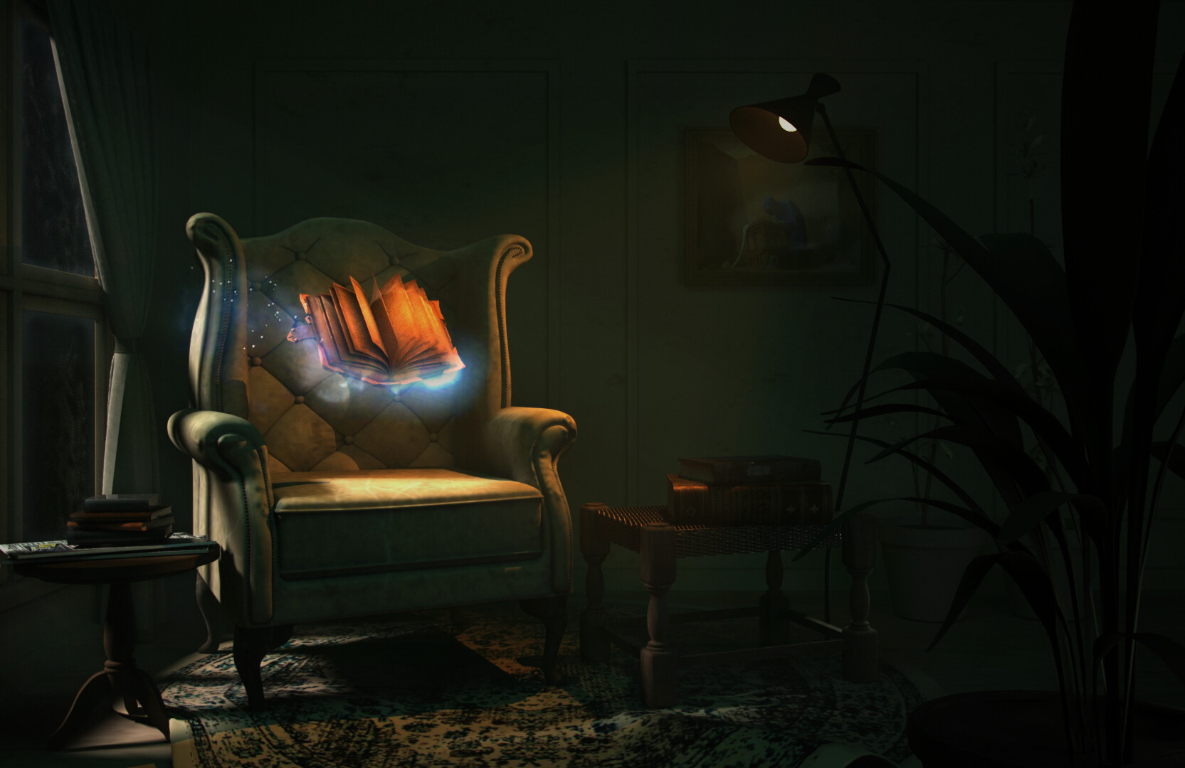 ArtStation - The Magic Room