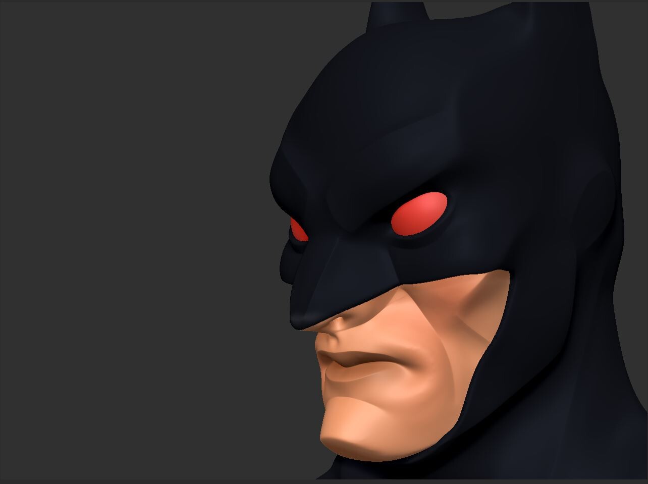 ArtStation - Stylized Batman ZBrush Sculpt Practice