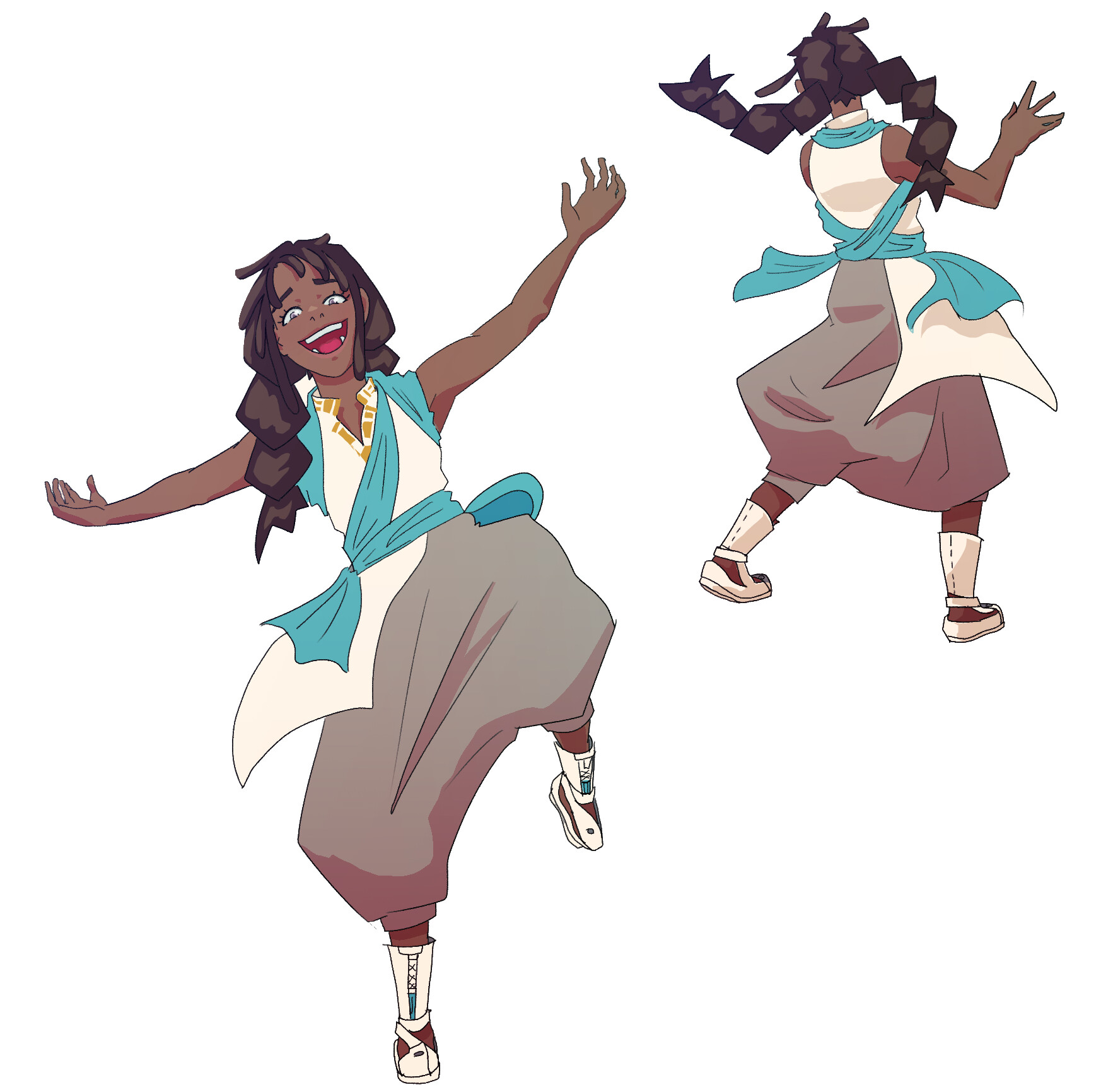 ArtStation - Soleil poses