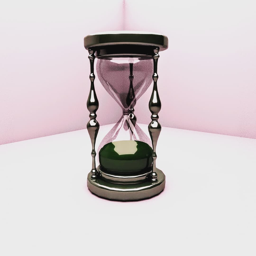 Artstation Hour Glass Modelling