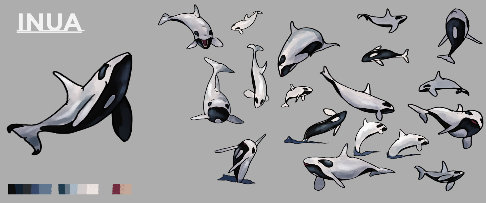 ArtStation - INUA, character design