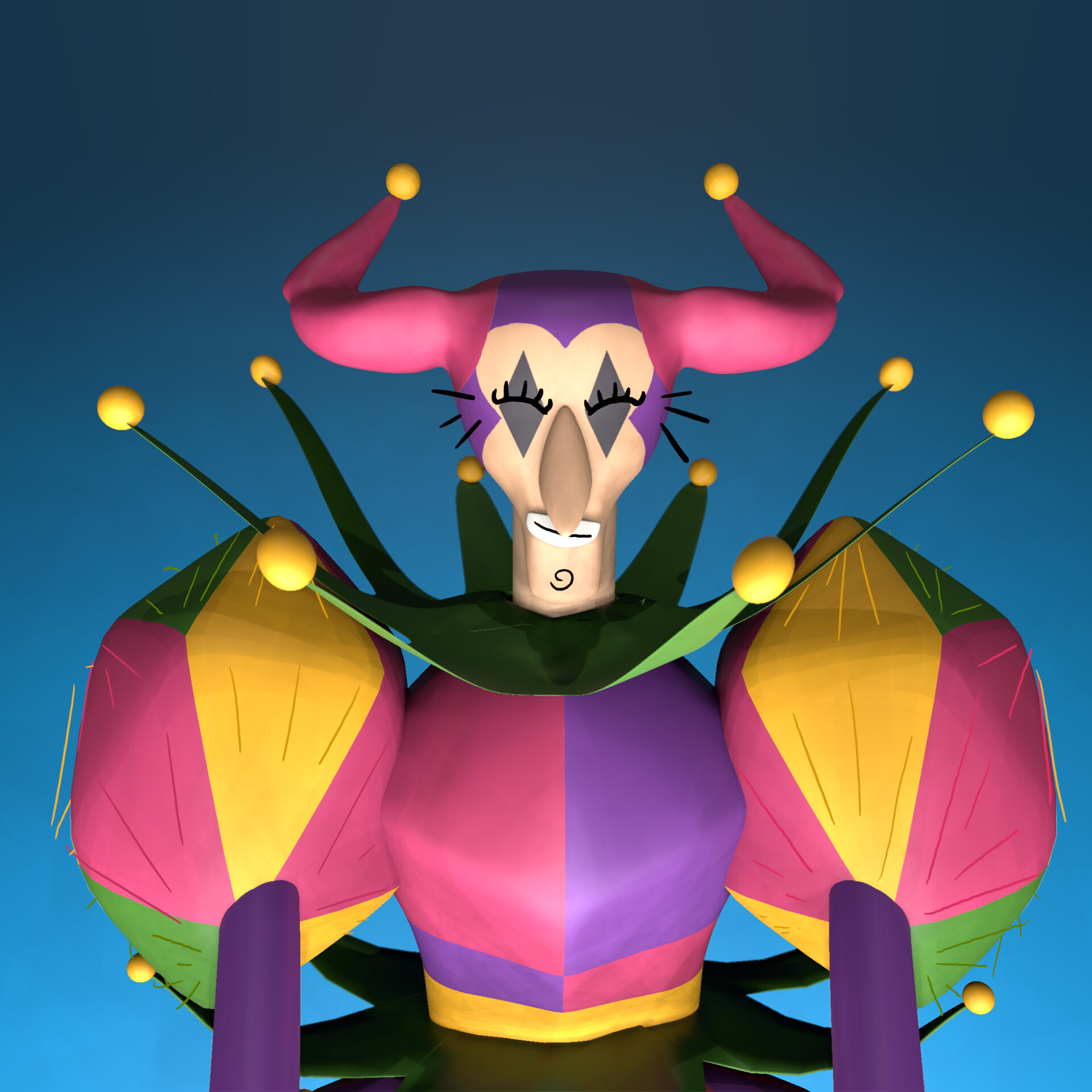 Vitor Silverio - JUMP! JUMP! JUMP! Redesign do Fargus de Pandemonium ...