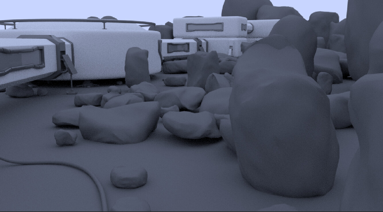 ArtStation - SciFi Camp