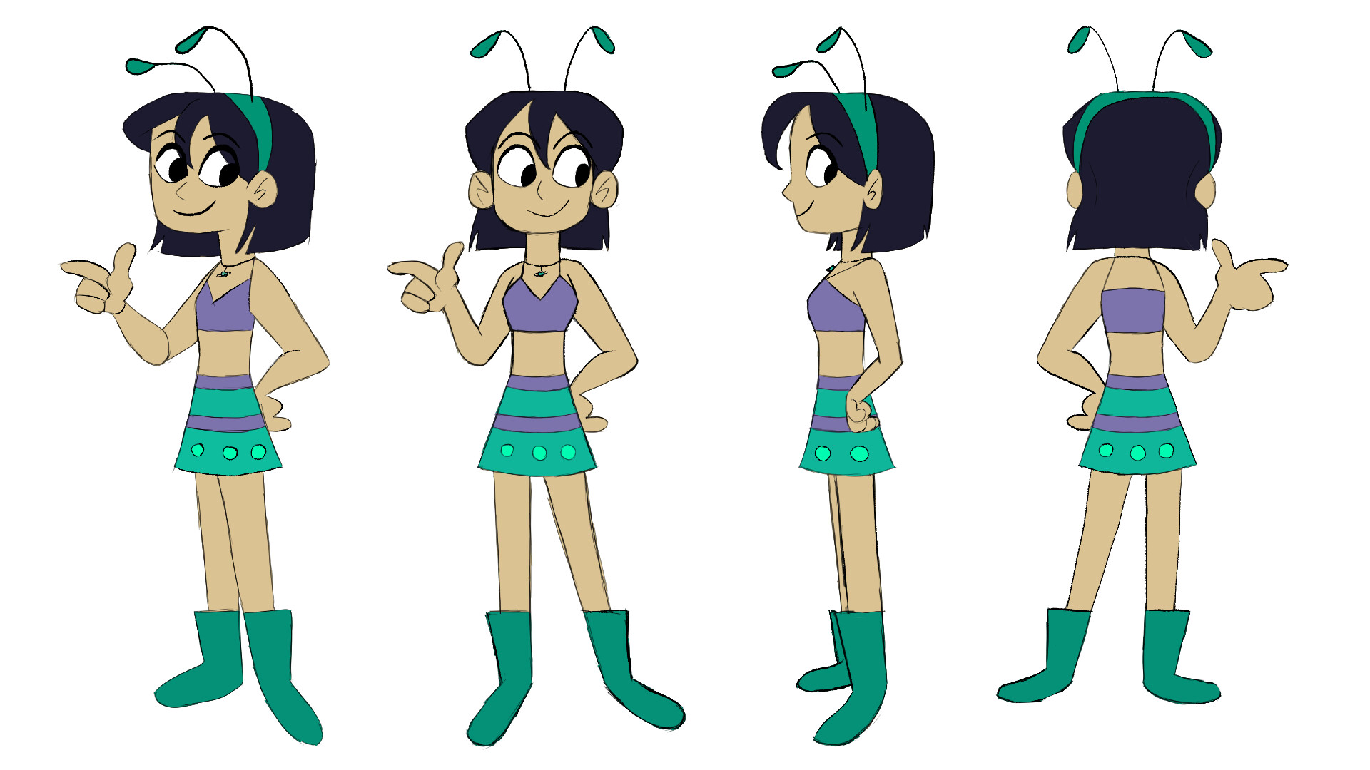 ArtStation - Luna Character Design