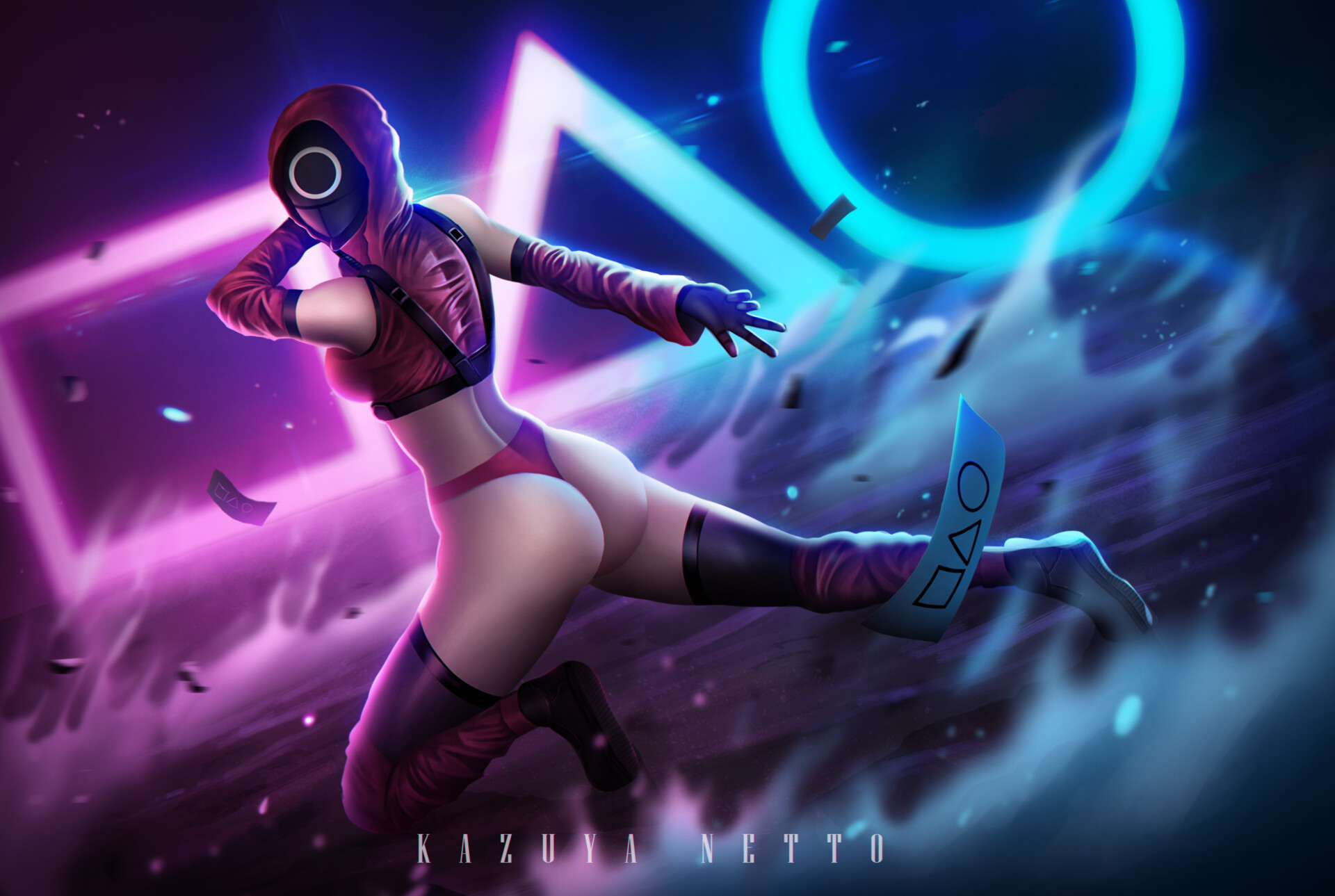 ArtStation - squid game