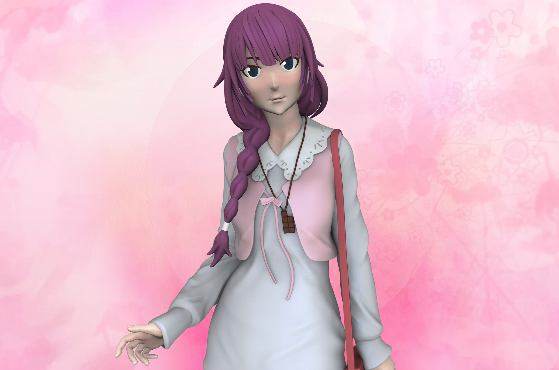 ArtStation - Senjyogahara Hitagi