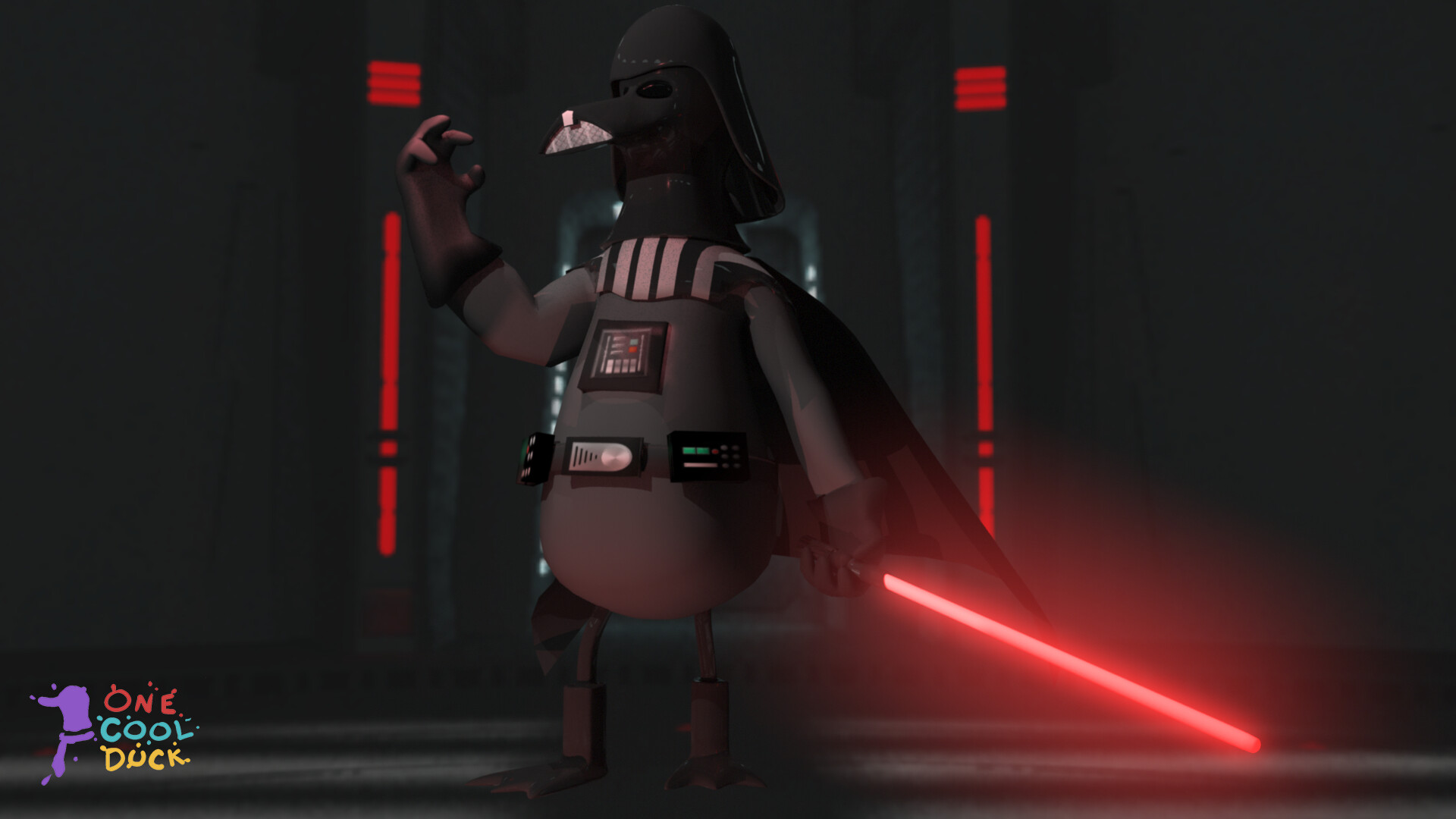 ArtStation - Duck Vader - 3D render/Character concept