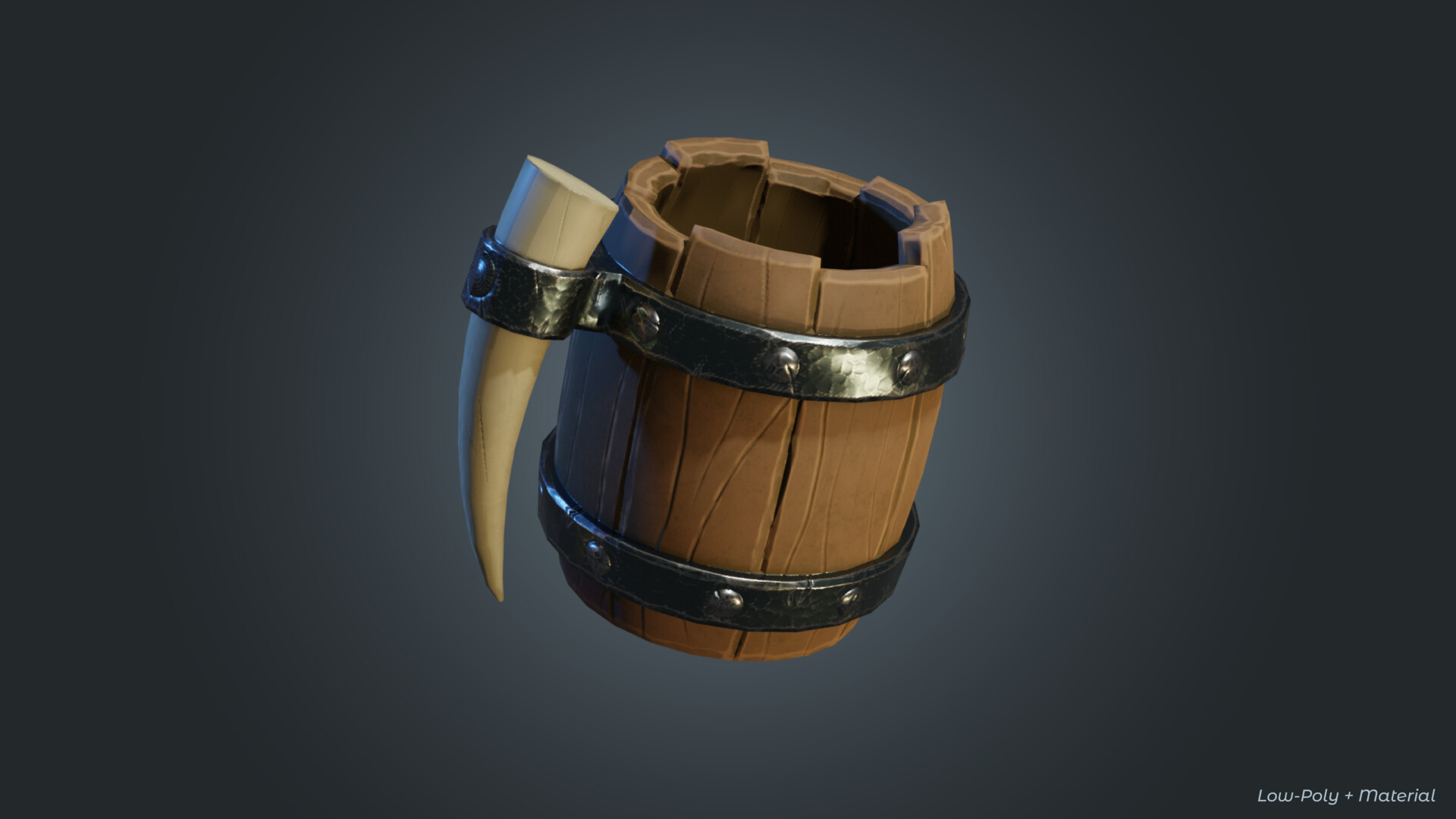 ArtStation - Stylized Tankard