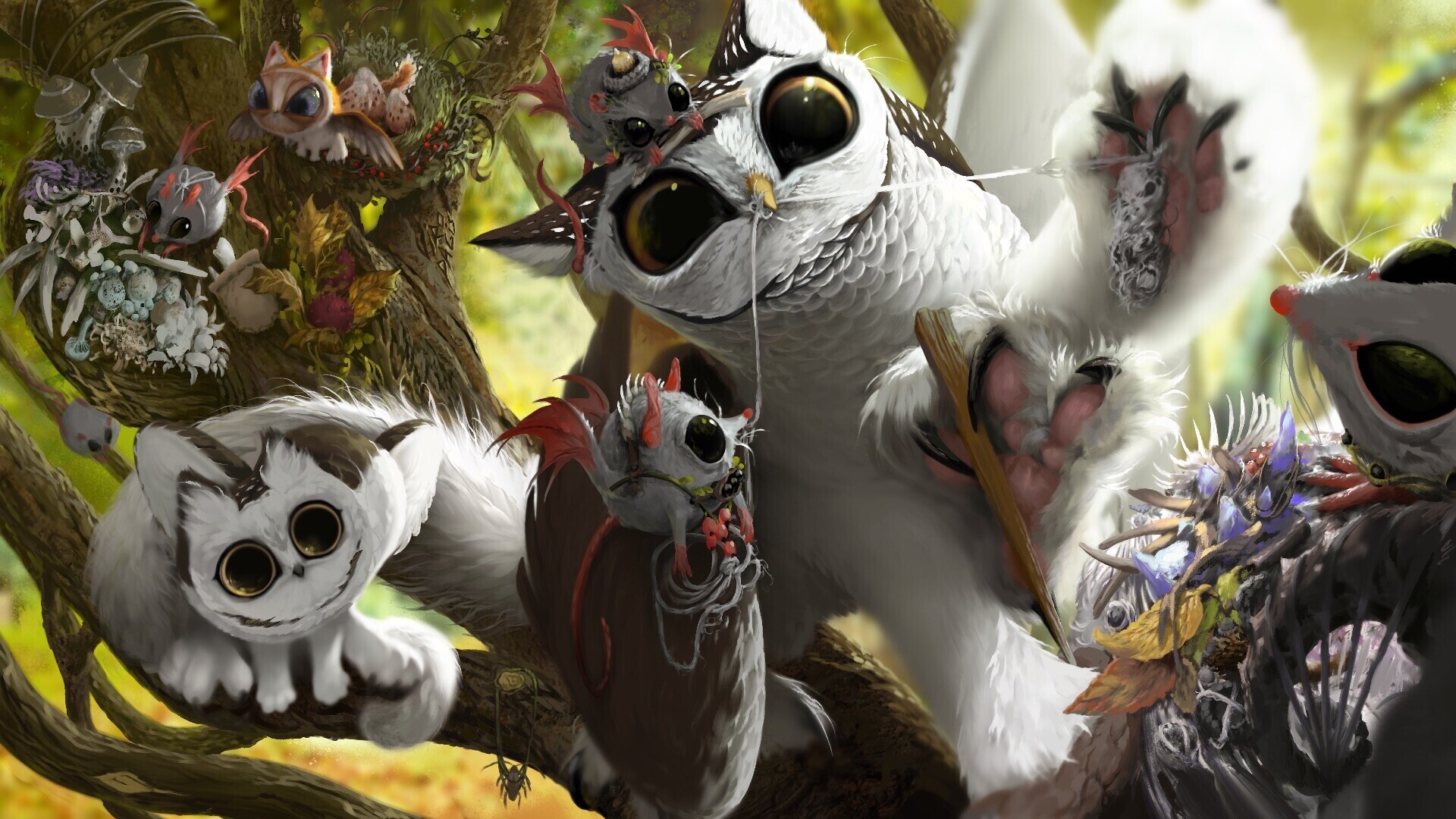 ArtStation - The Meowl Artist + Concept Art