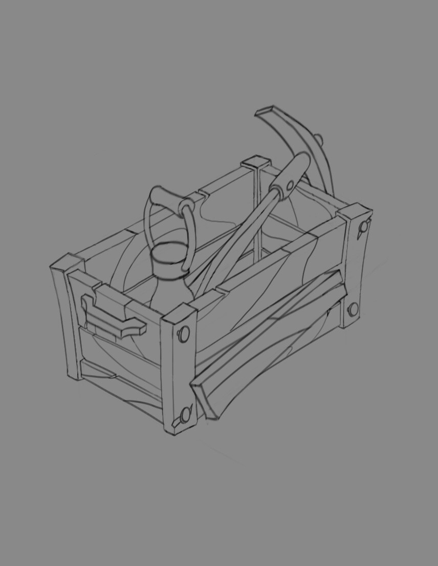 ArtStation - Miner's box line