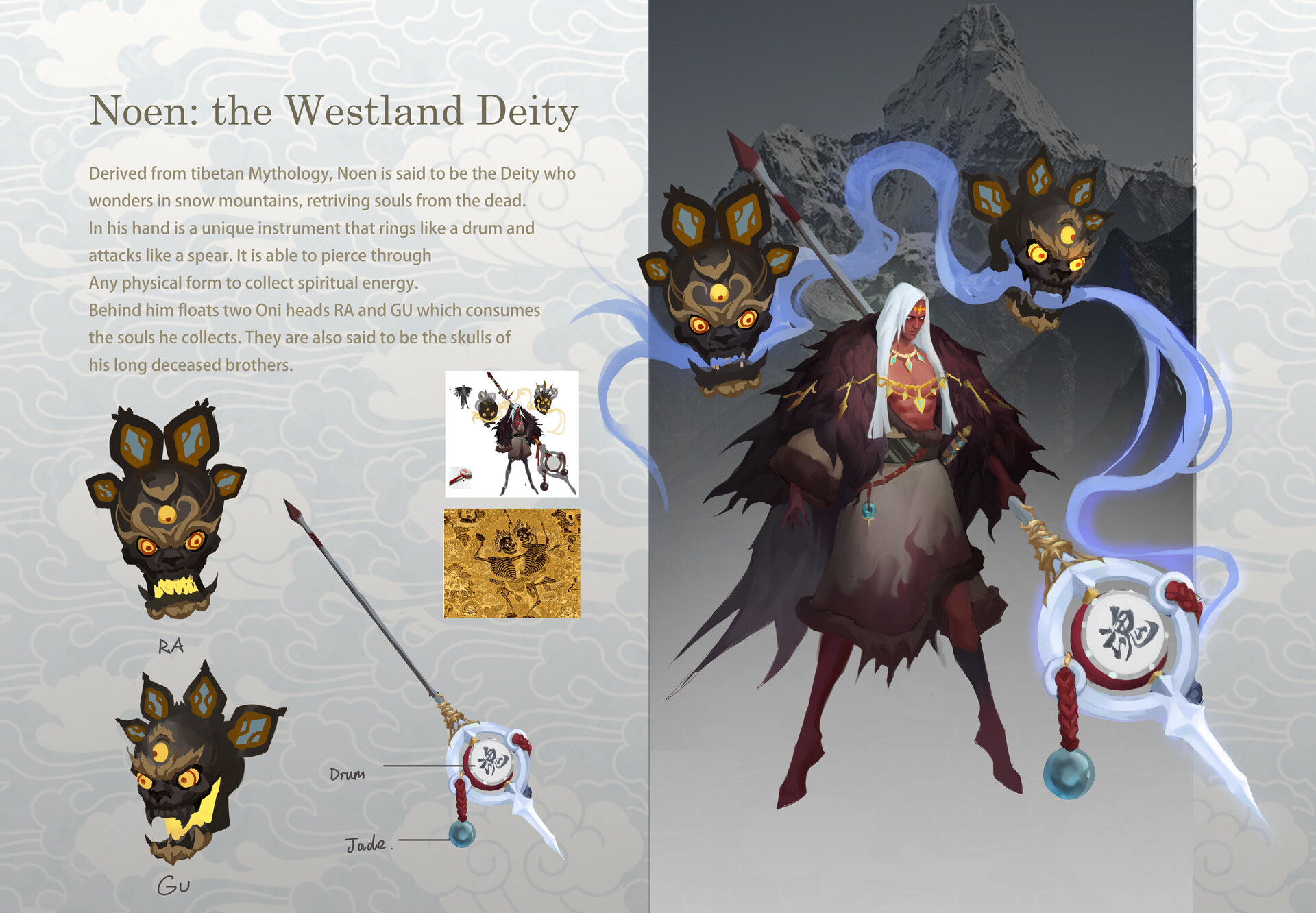 ArtStation - Noen the Westland deity
