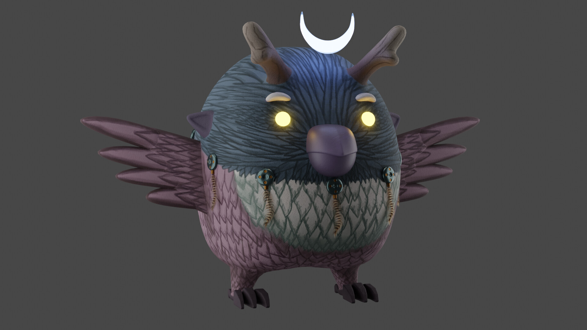 ArtStation - Druid Moonkin [Character 3D Art]