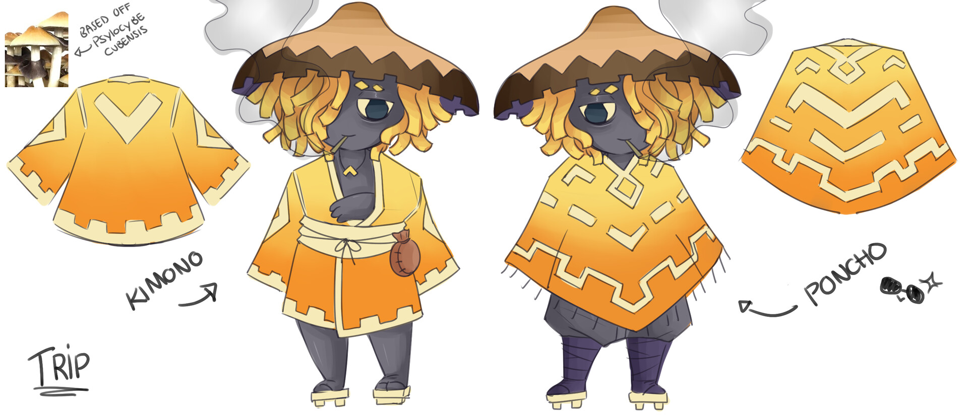 ArtStation - 'Myconid' Race character concept