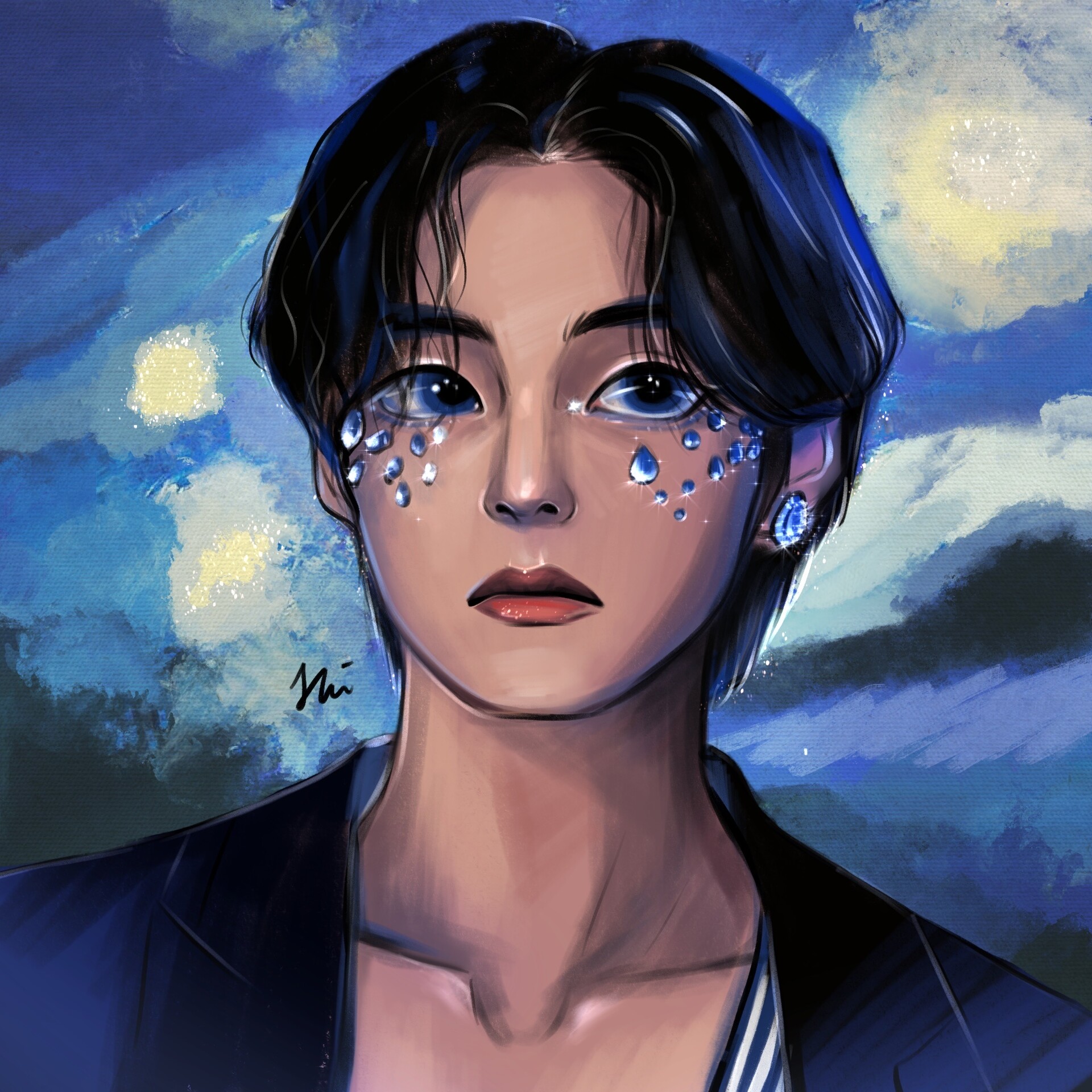 ArtStation - Bts v fan art
