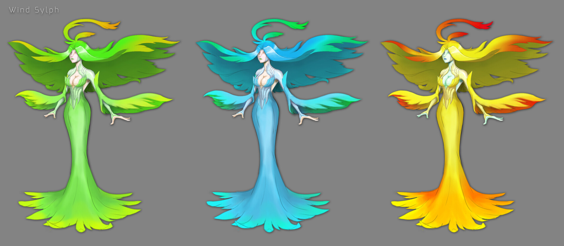 ArtStation - Concept Art - Wind Sylph