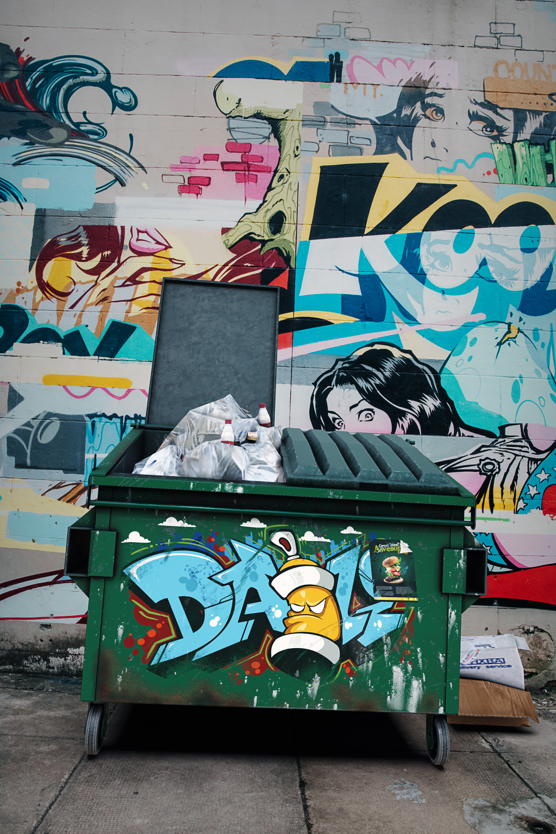 ArtStation - Dumpster