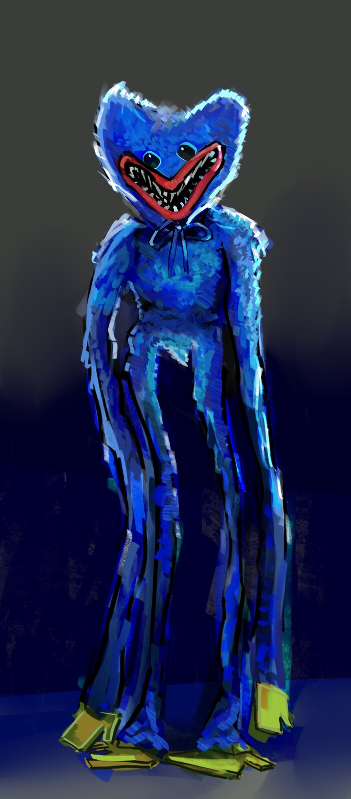 Alexander Ivlev - Huggy-Wuggy ( Poppy playtime fan art)