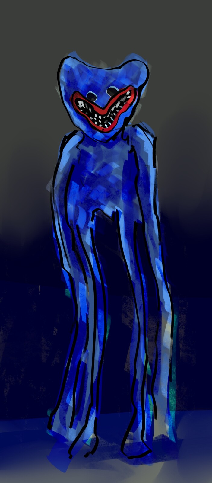 Alexander Ivlev - Huggy-Wuggy ( Poppy playtime fan art)