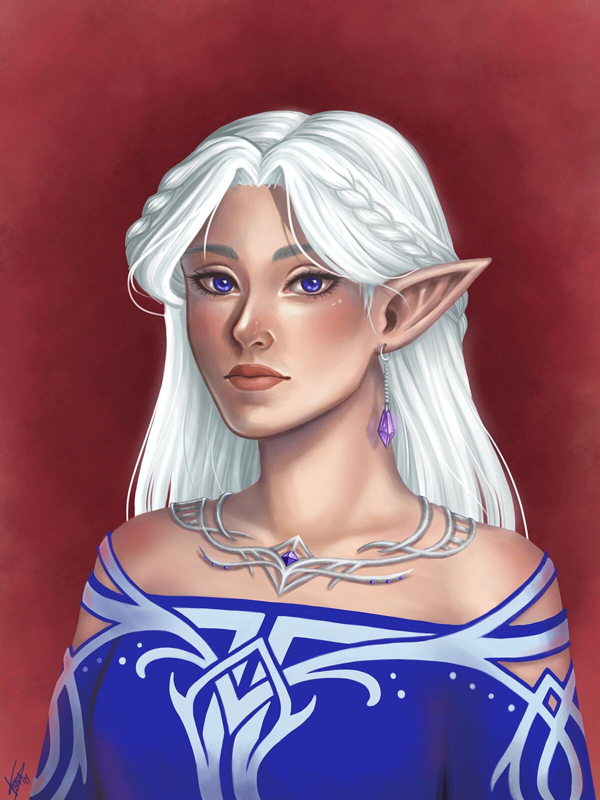 ArtStation - Ysildea portrait
