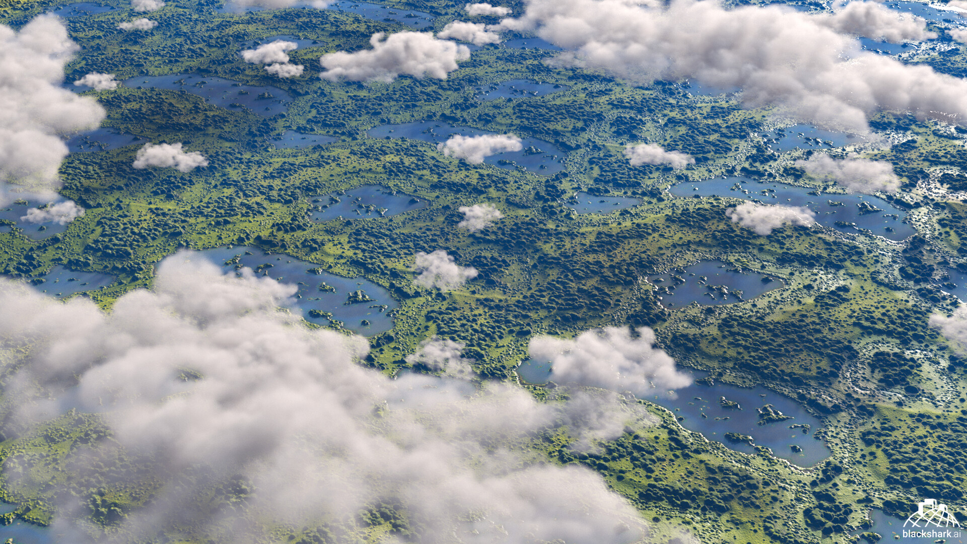 ArtStation - Procedural Swamp Biome Material