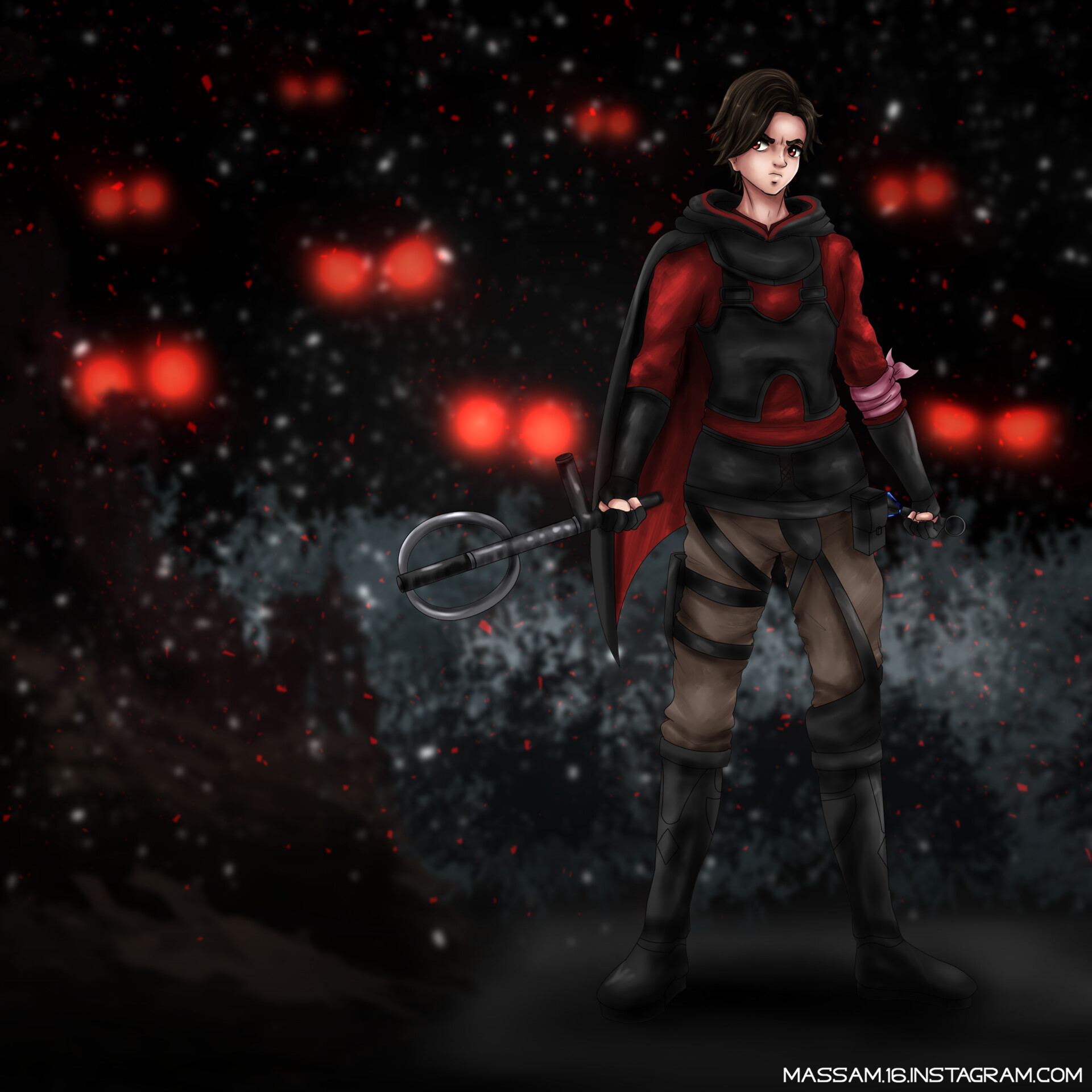 ArtStation - RWBY OC Commission