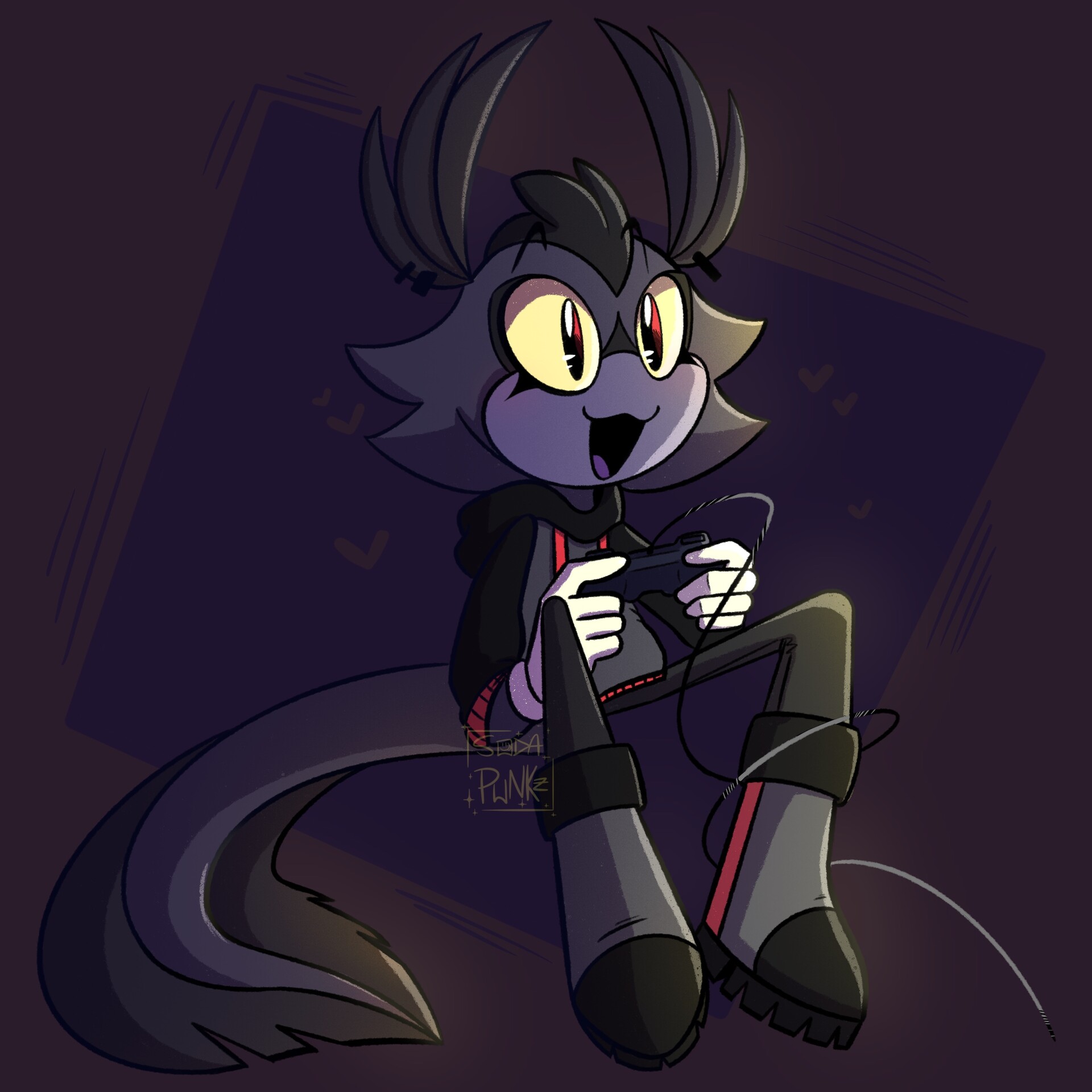 ArtStation - Gamer Axolotl