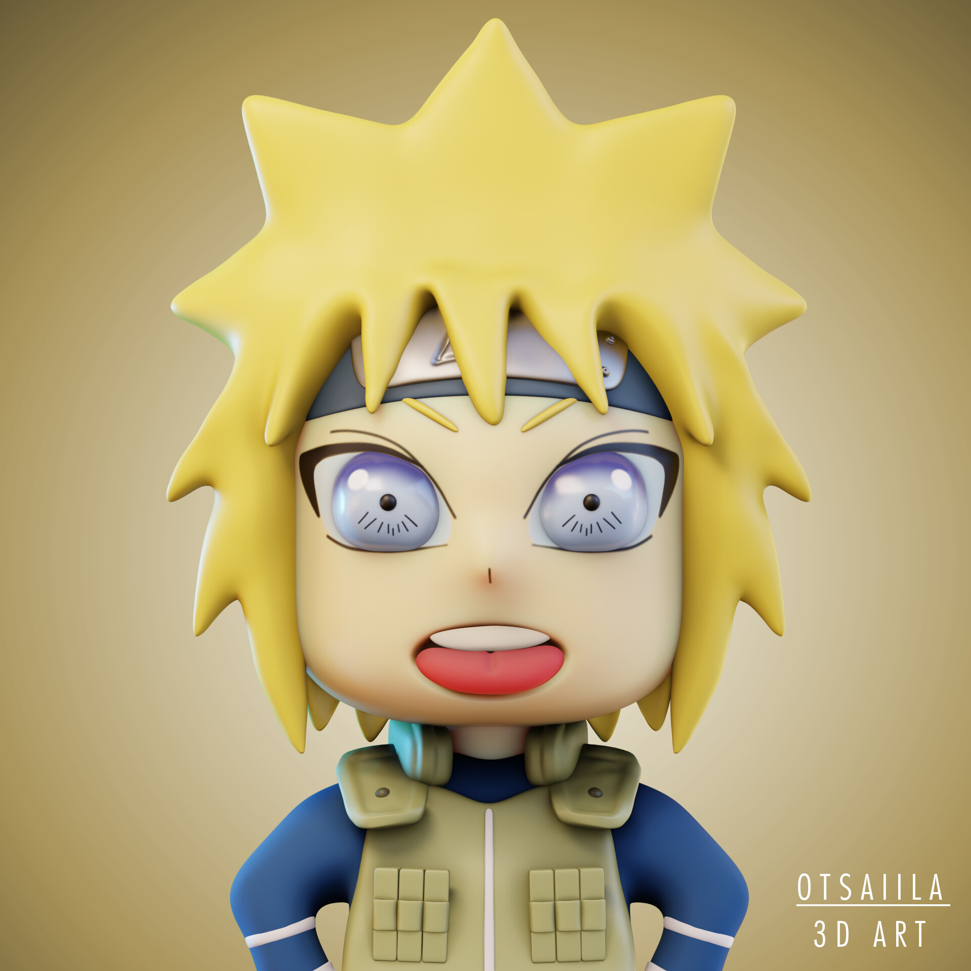 ArtStation - Minato Namikaze "The Yellow Flash"