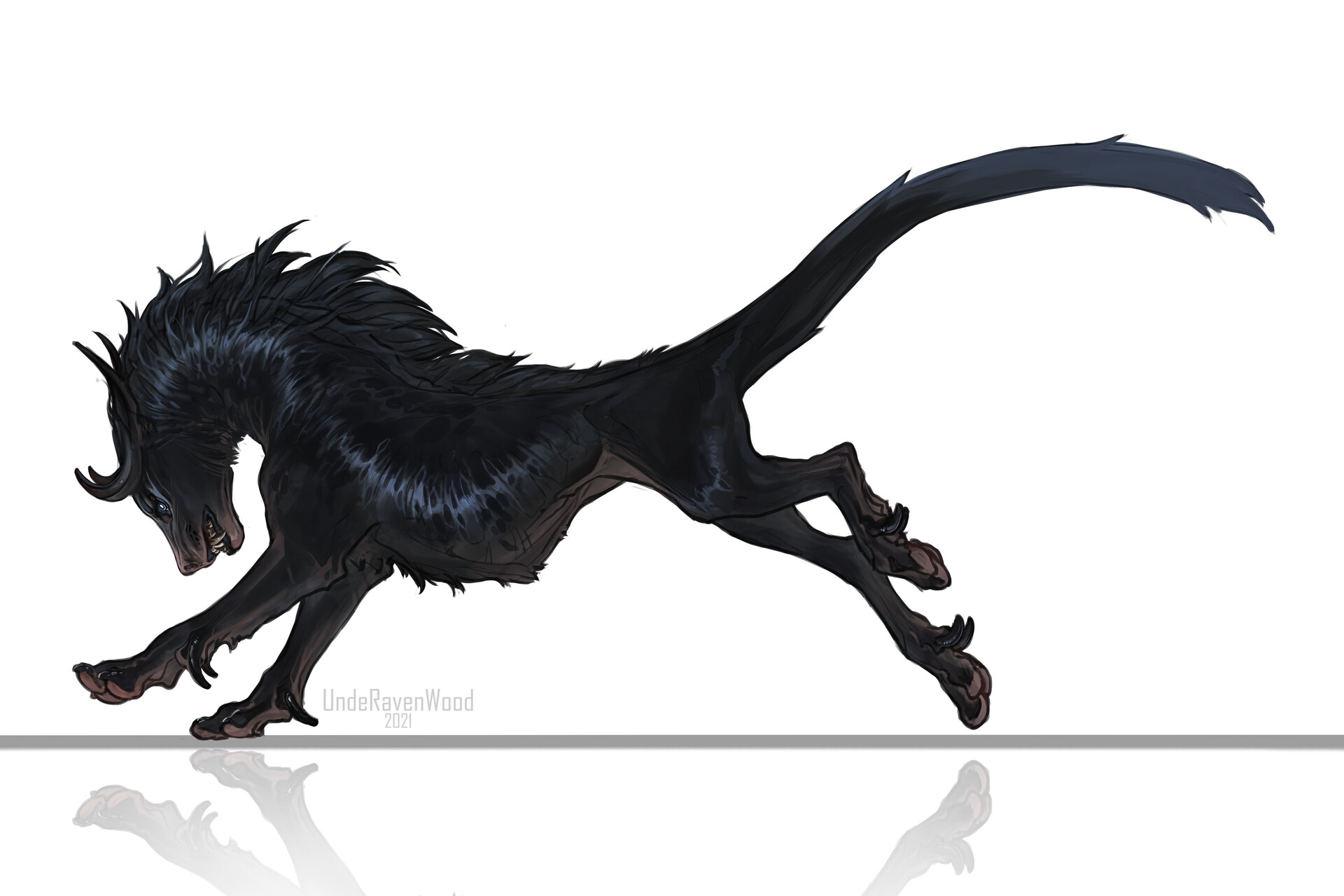 ArtStation - Running Creature