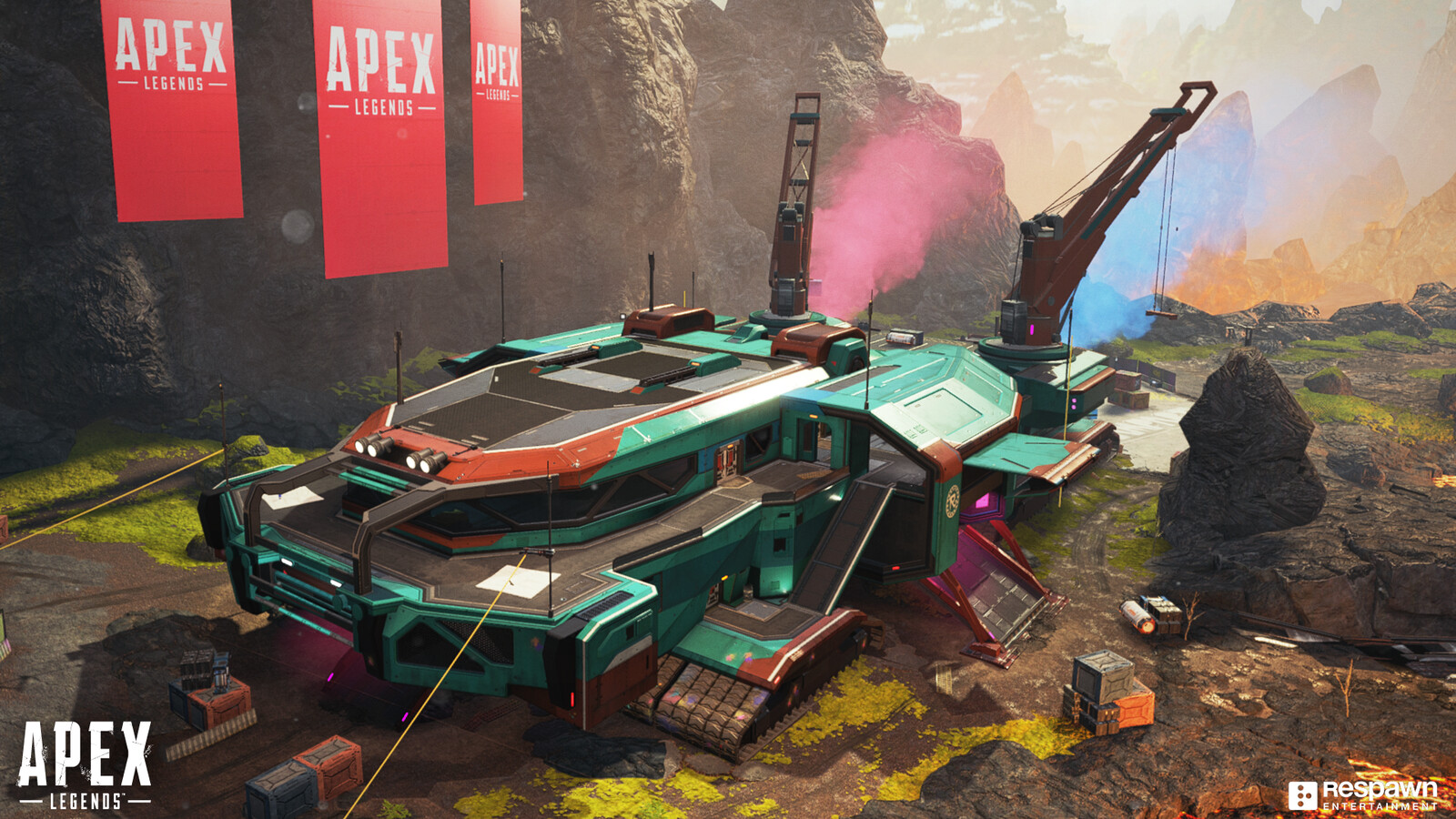 mine ulas portfolio - Apex Legends: Season 10.1 - Emergence - Rampart Town Takeover