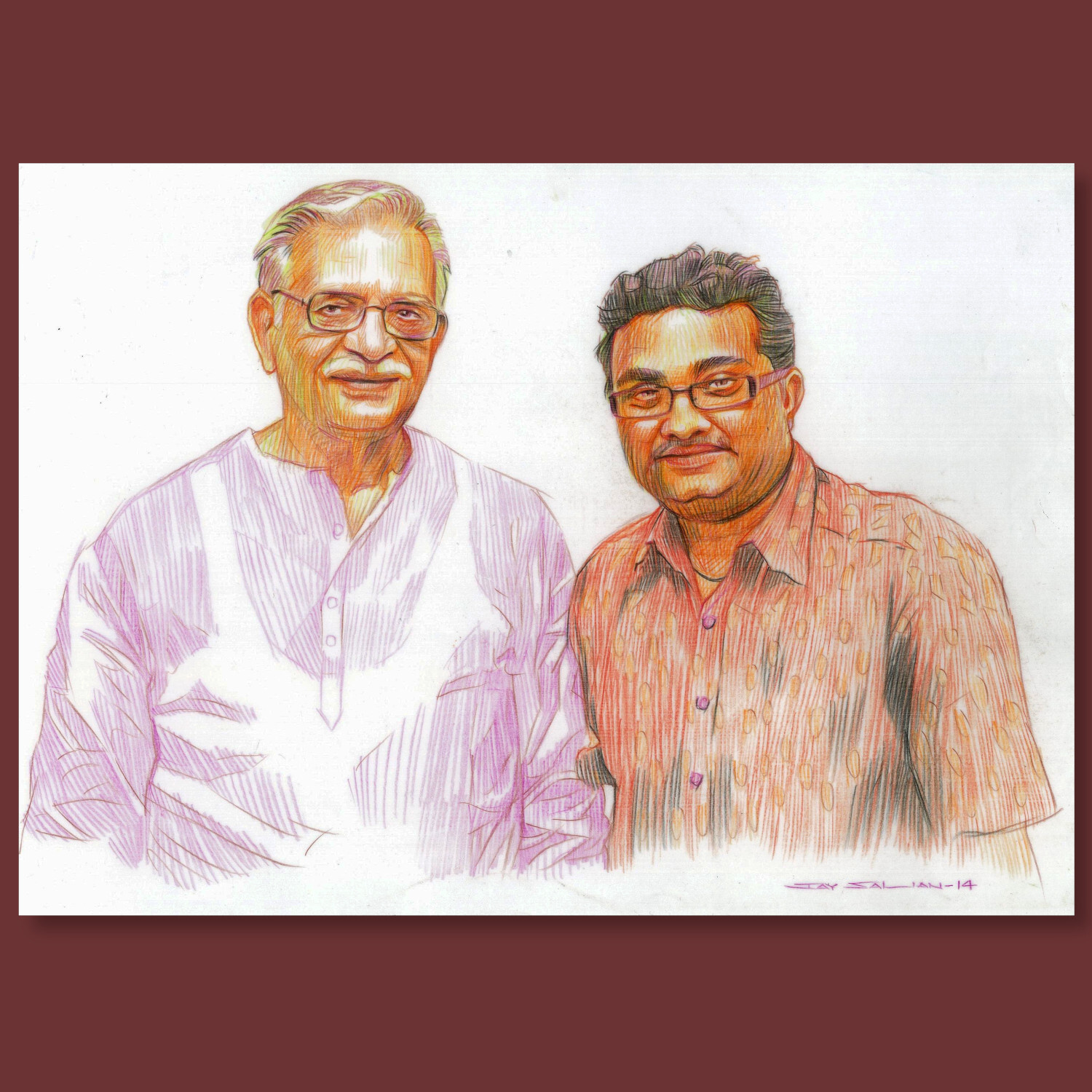 JAY SALIAN - Colour Pencil & Water colour