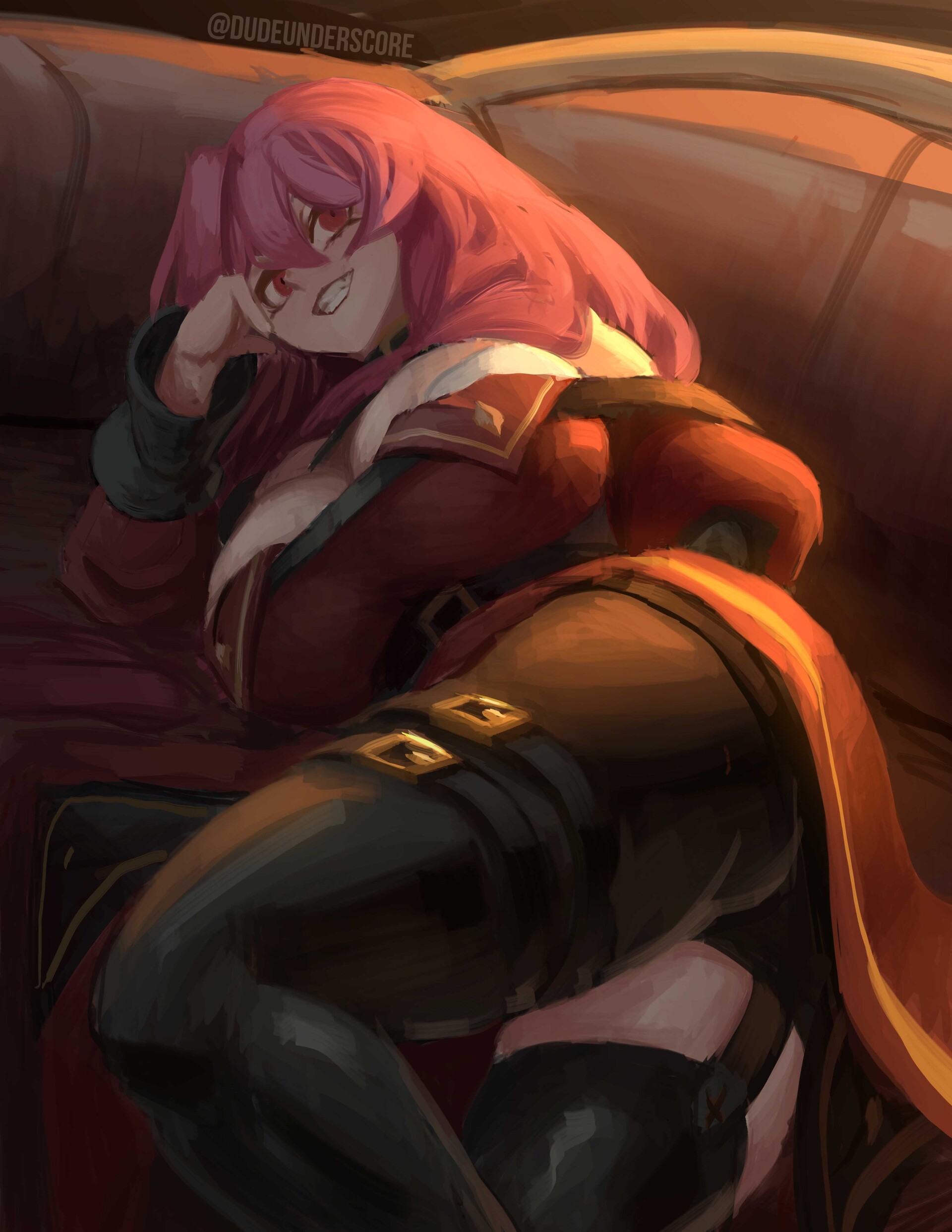 ArtStation - 374 - OC Pinup Commission