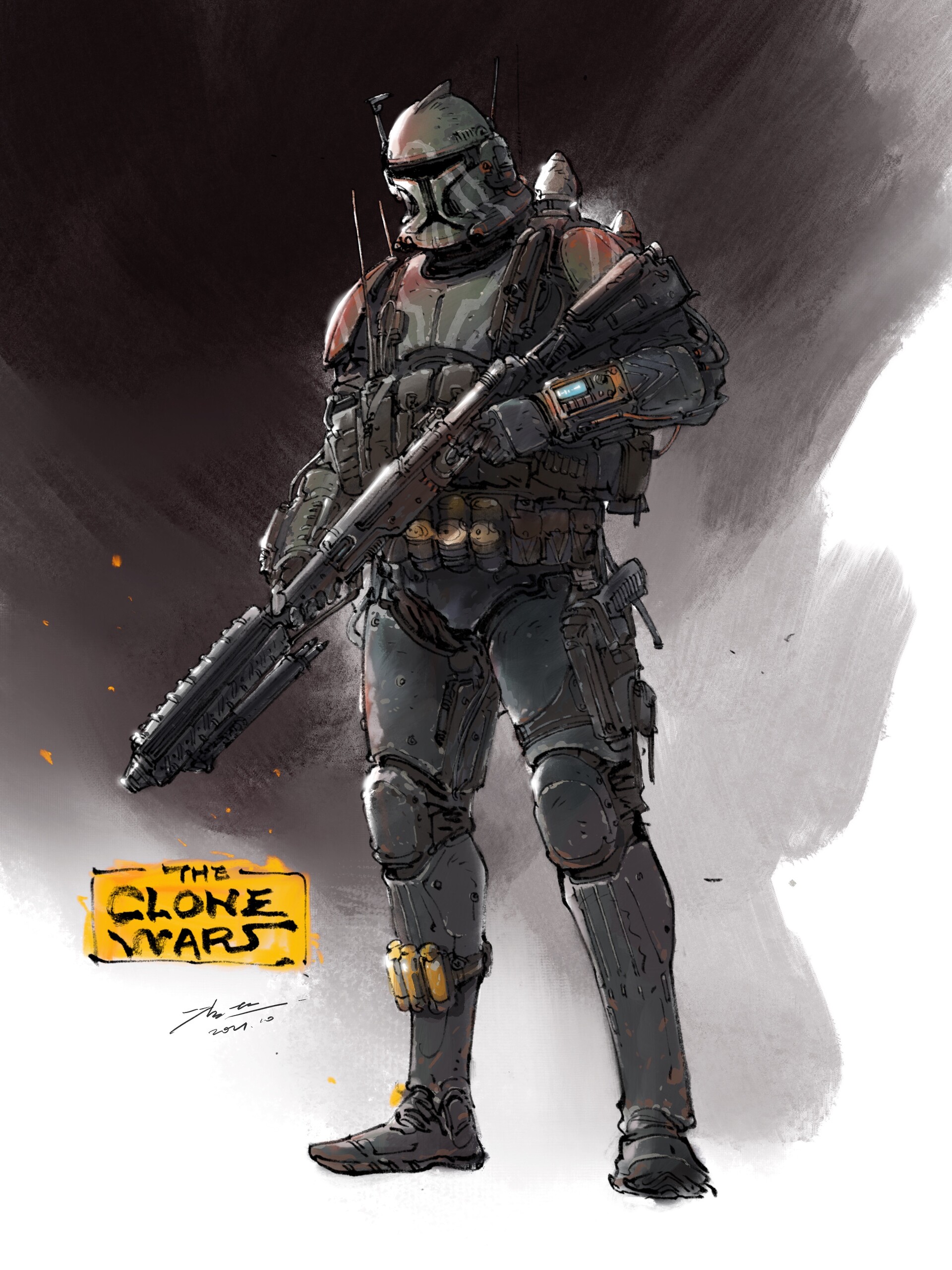 ArtStation - Star Wars/ the clone wars