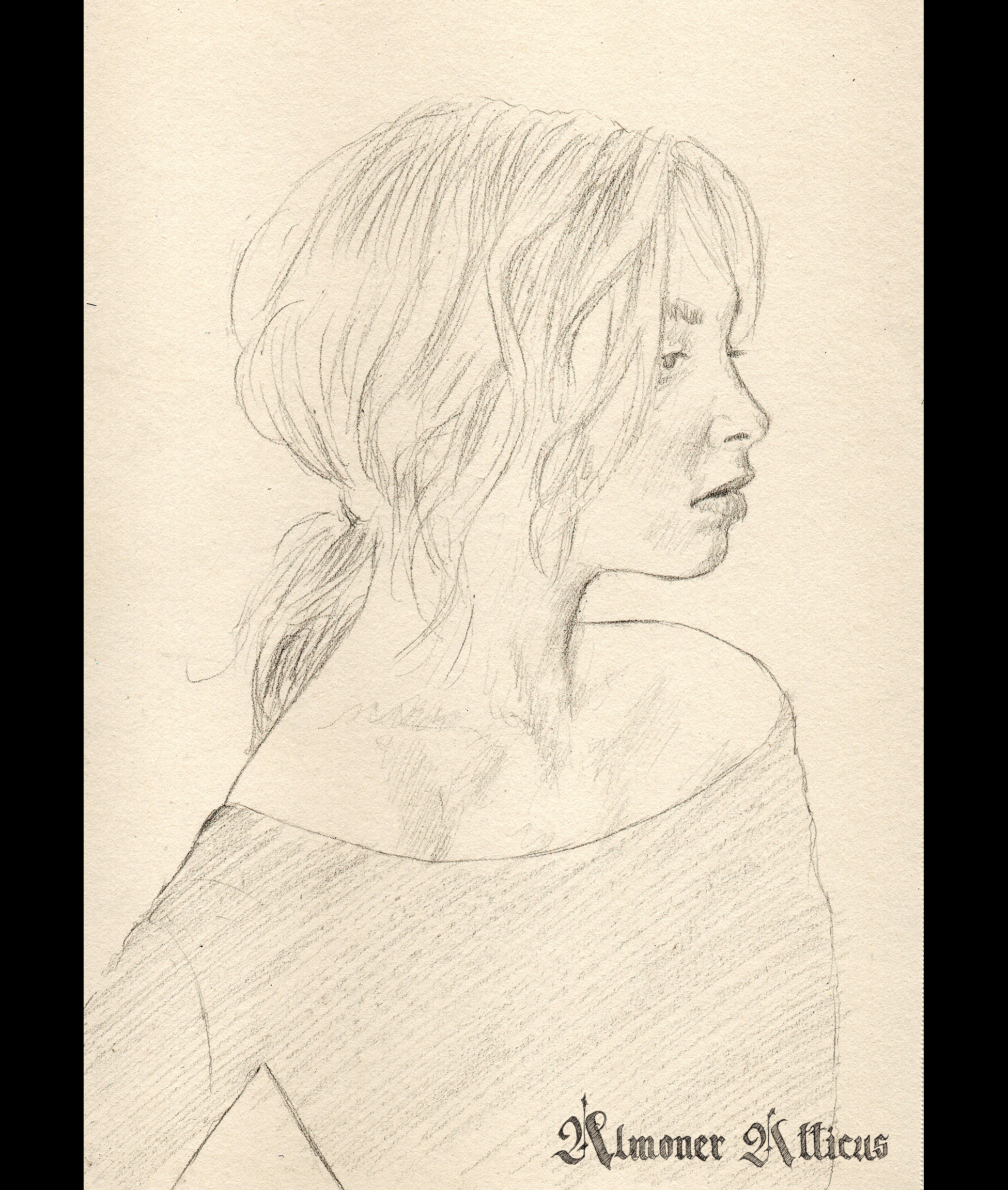 Almoner Atticus - Sketch 323